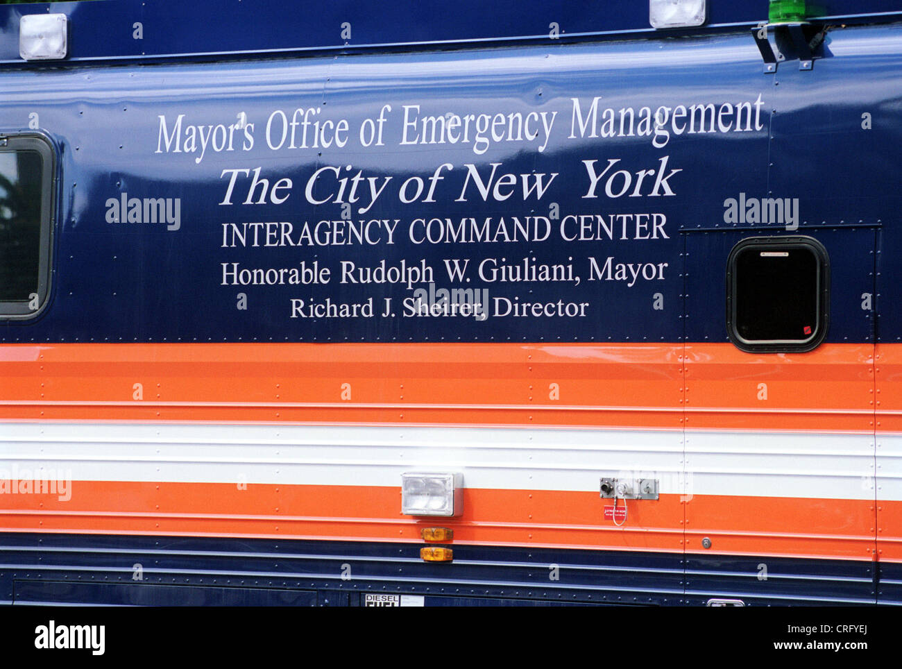 New York, USA, Mayor's office of emergency management Stock Photo - Alamy