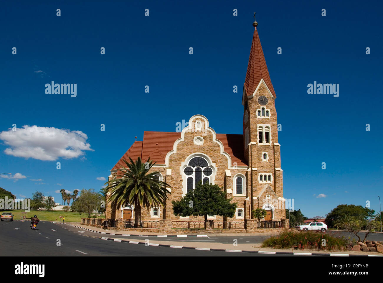 Christ Church in Windhoek, Namibia, Windhoek Stock Photo - Alamy