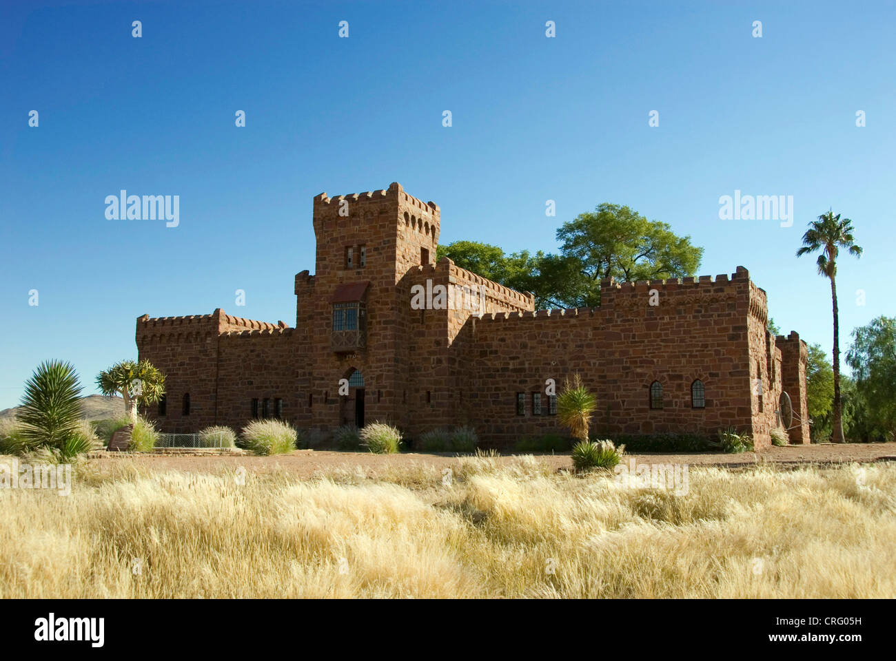 Castle Duwisib, German colonial period, Namibia Stock Photo - Alamy