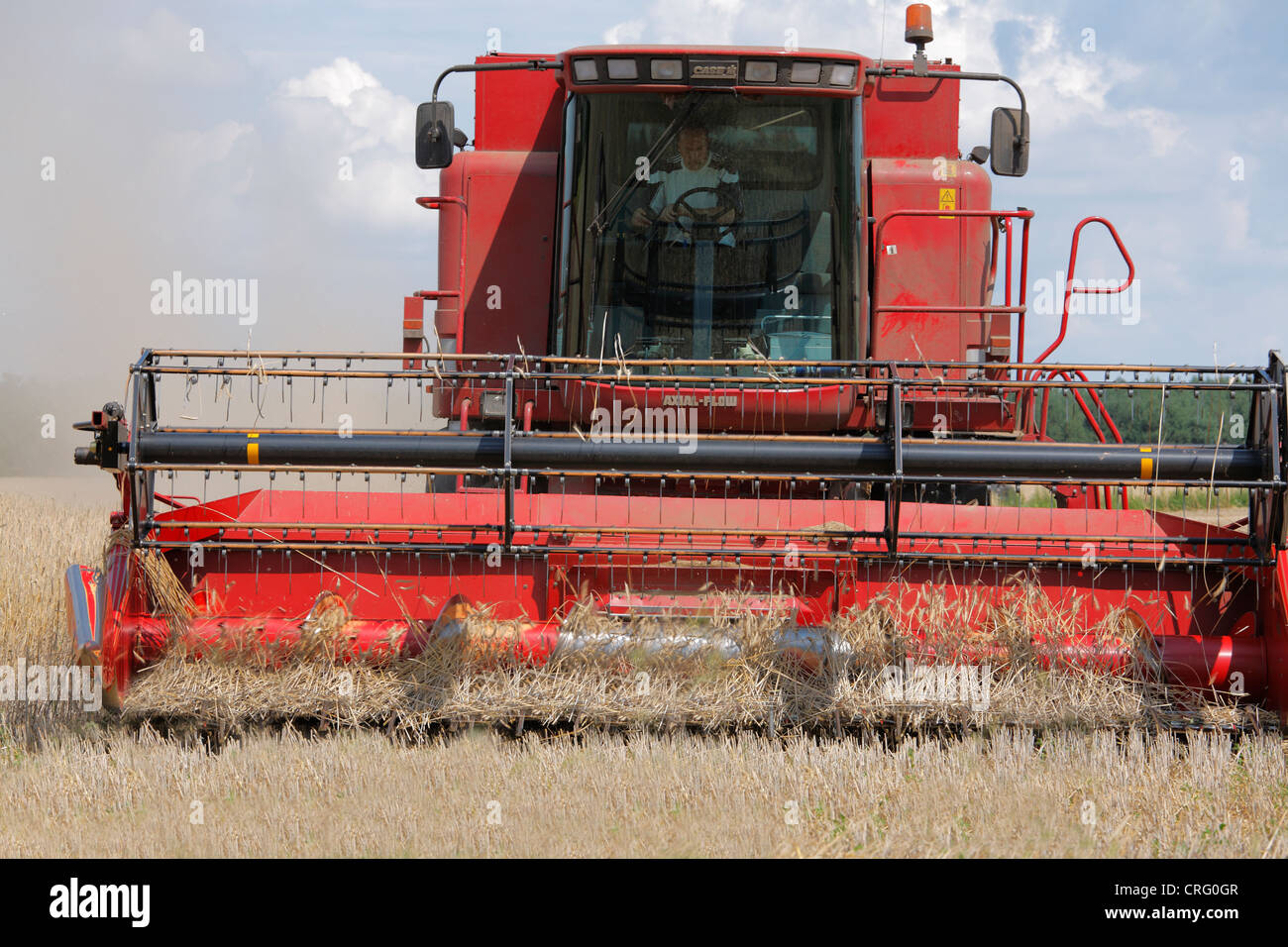 harvester Case Axial-Flow Stock Photo - Alamy