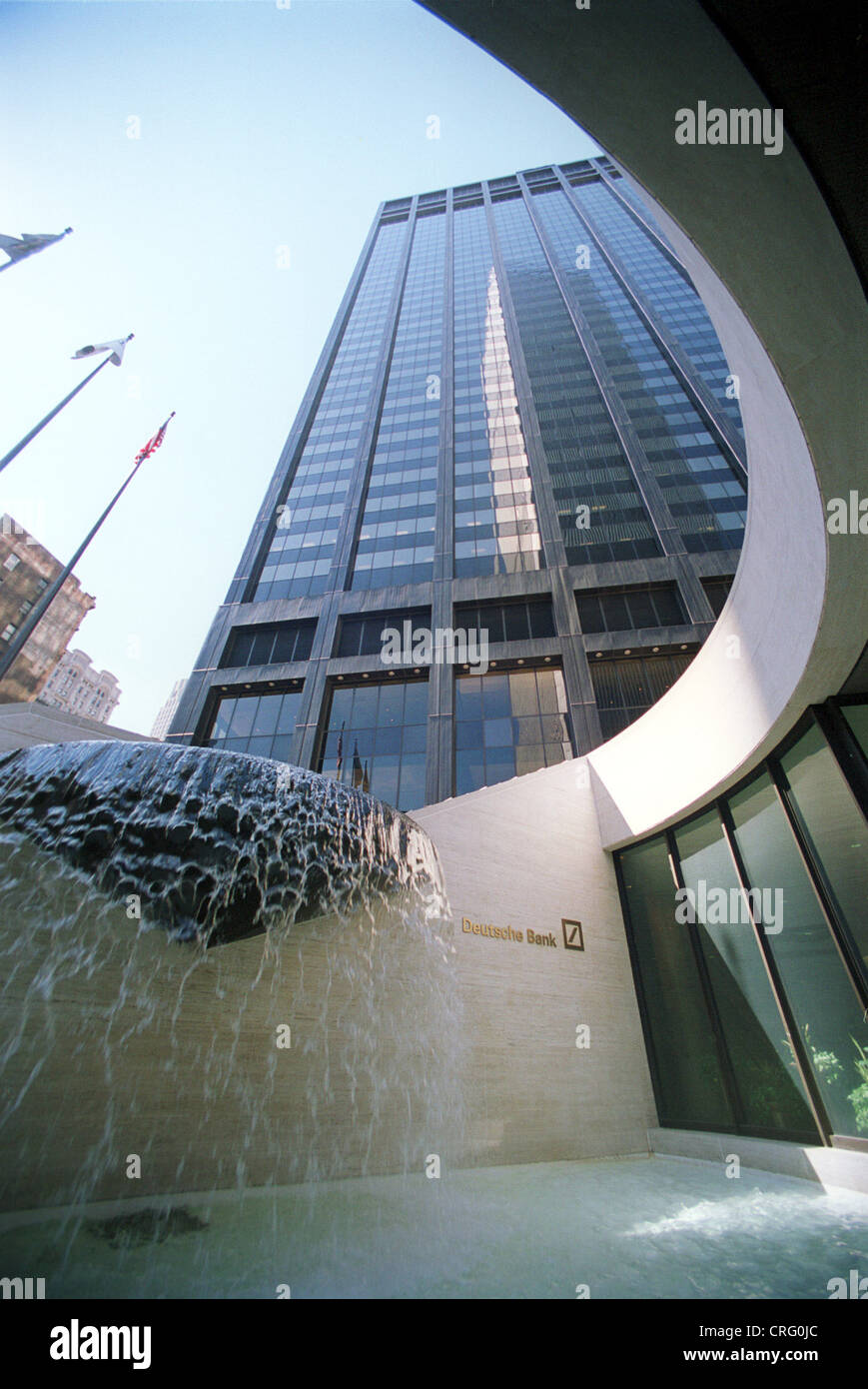 New York, USA, German Bank of New York Stock Photo - Alamy
