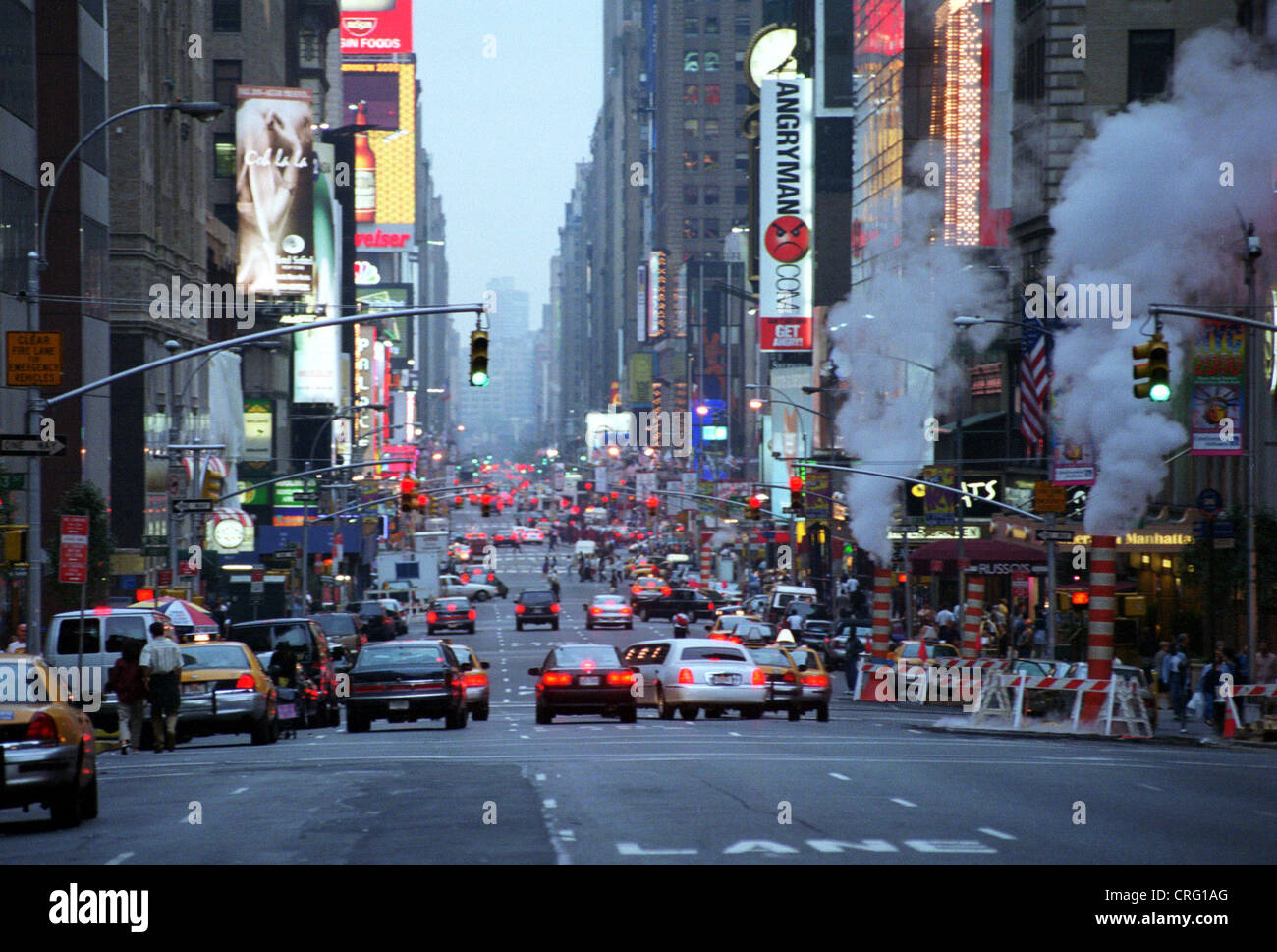 New York, USA, Manhattan Avenue Stock Photo - Alamy