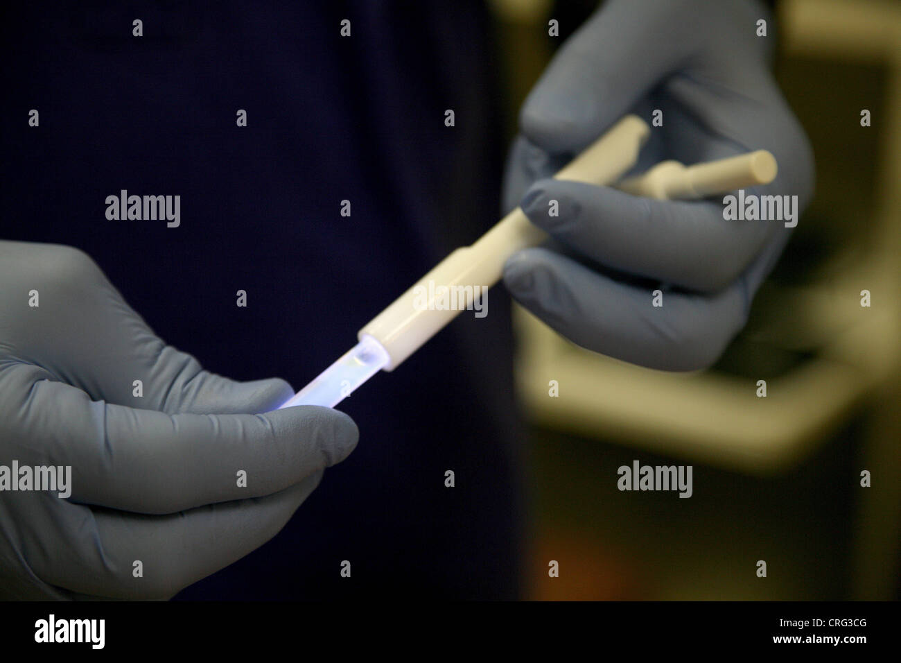 Dentist checking patients teeth Stock Photo - Alamy