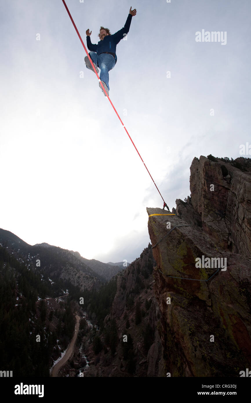 Andy lewis highline hi-res stock photography and images - Alamy