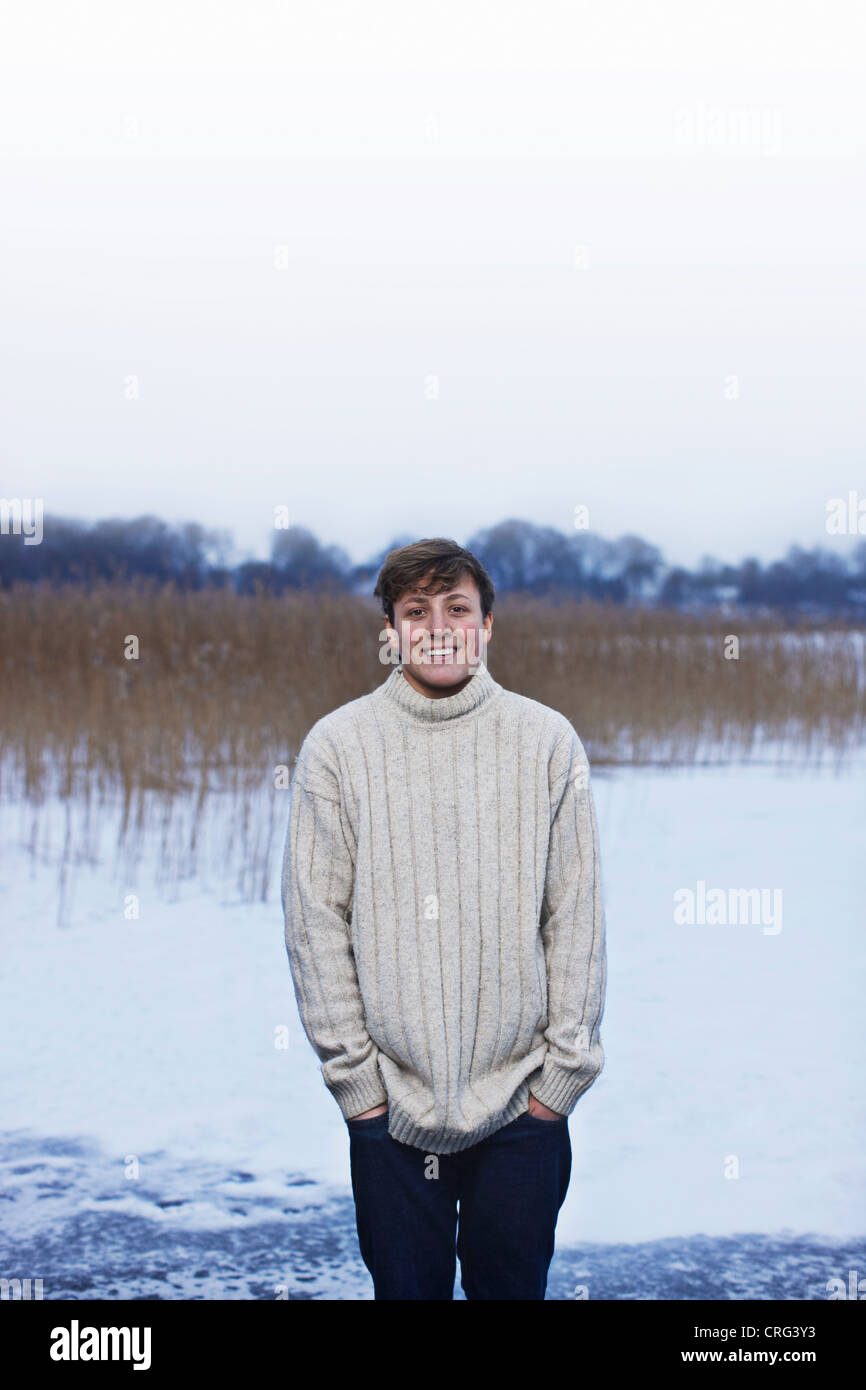 Denmark snow people smiling hi-res stock photography and images - Alamy