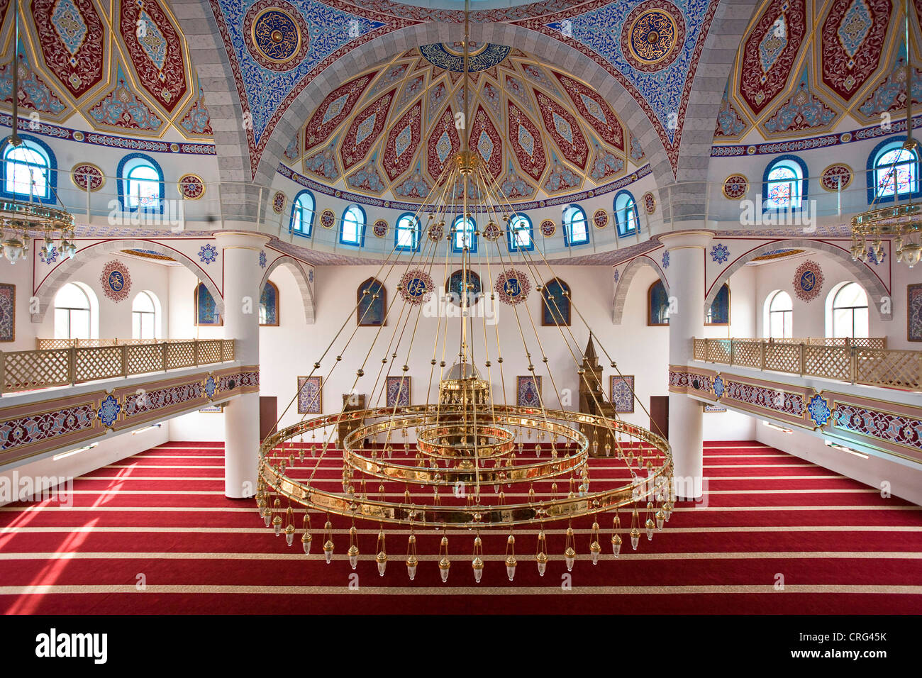 Interior view of ditib mosque in duisburg hi-res stock photography and ...