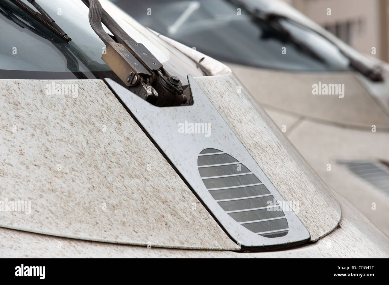 Front section of InterCity (ICE3) passenger train Stock Photo - Alamy
