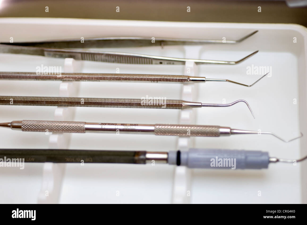 Tray of dental instruments hi-res stock photography and images - Alamy