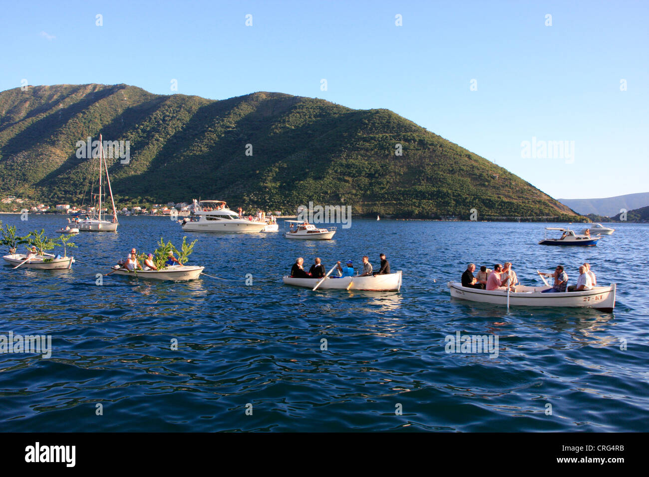 Fasinada Festival, Perast, Montenegro Stock Photo - Alamy