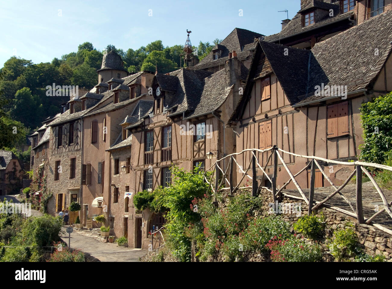 View medieval village conques in hi-res stock photography and images ...