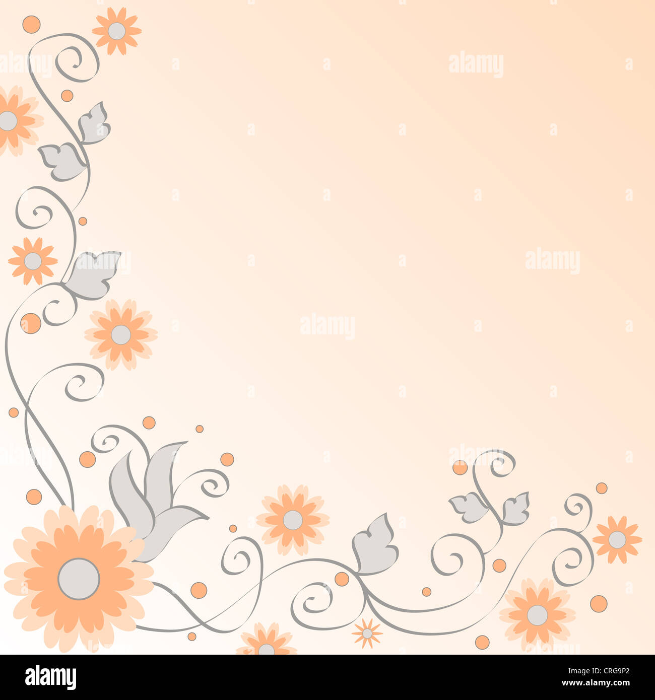 Light Orange Pattern Background