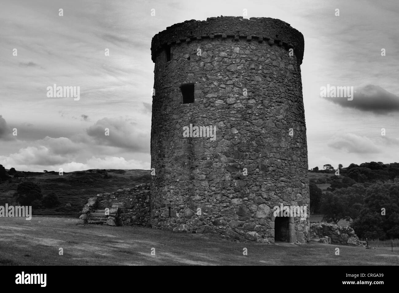 Orchardton Tower in Dumfries and Galloway Stock Photo - Alamy