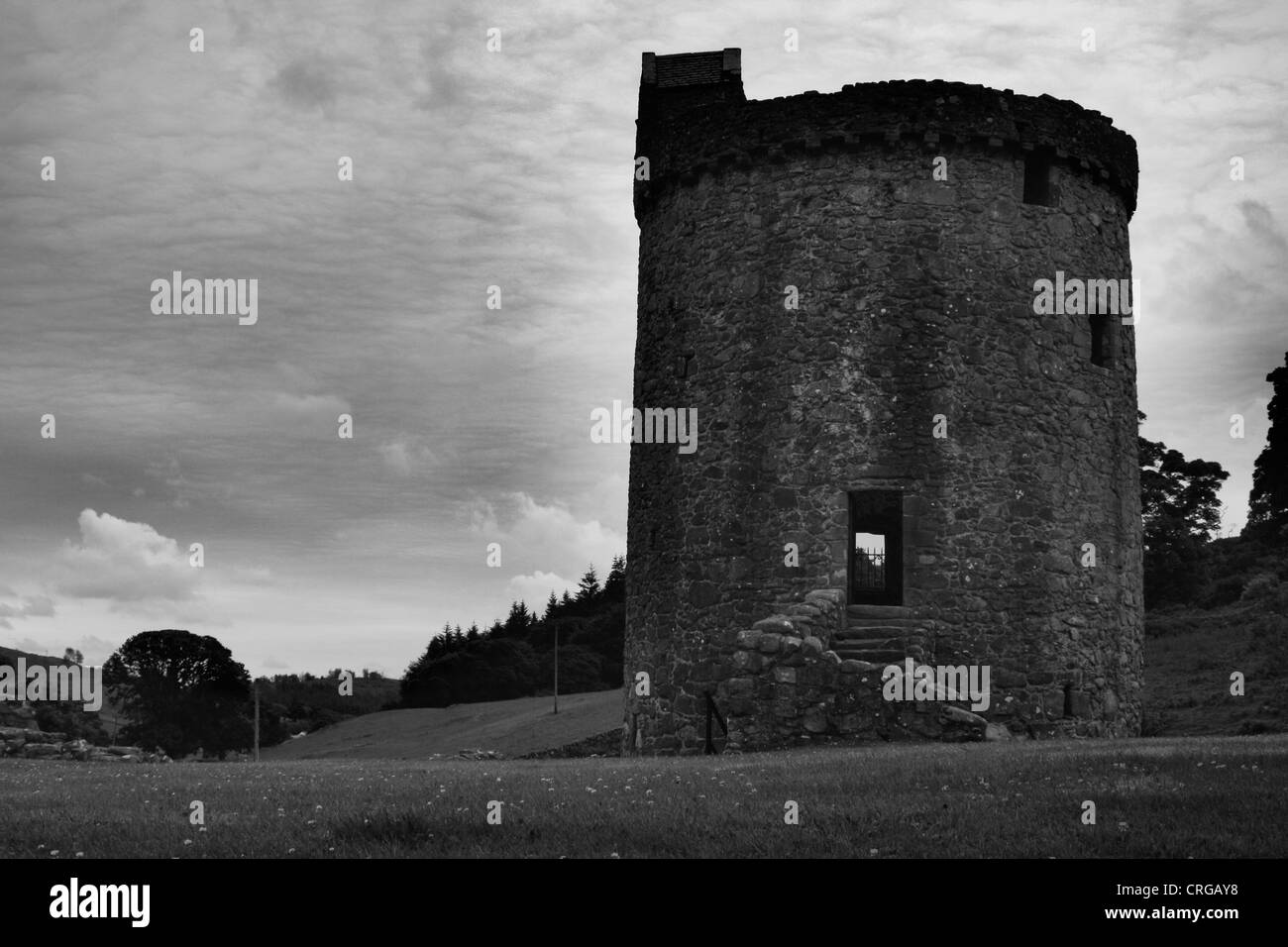 Dumfries galloway landscape scotland Black and White Stock Photos ...