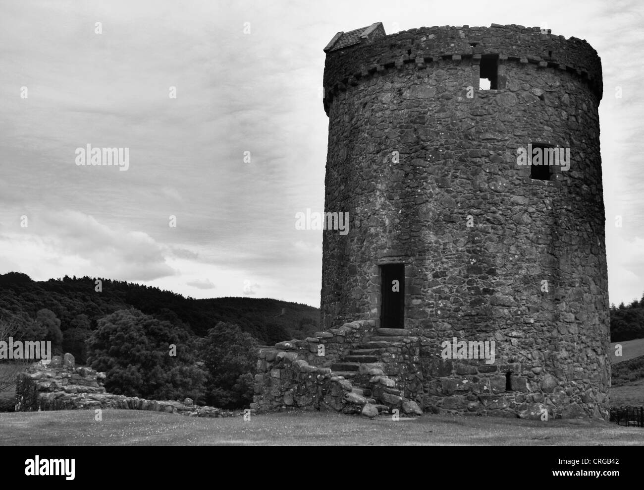 Orchardton Tower in Dumfries and Galloway Stock Photo - Alamy