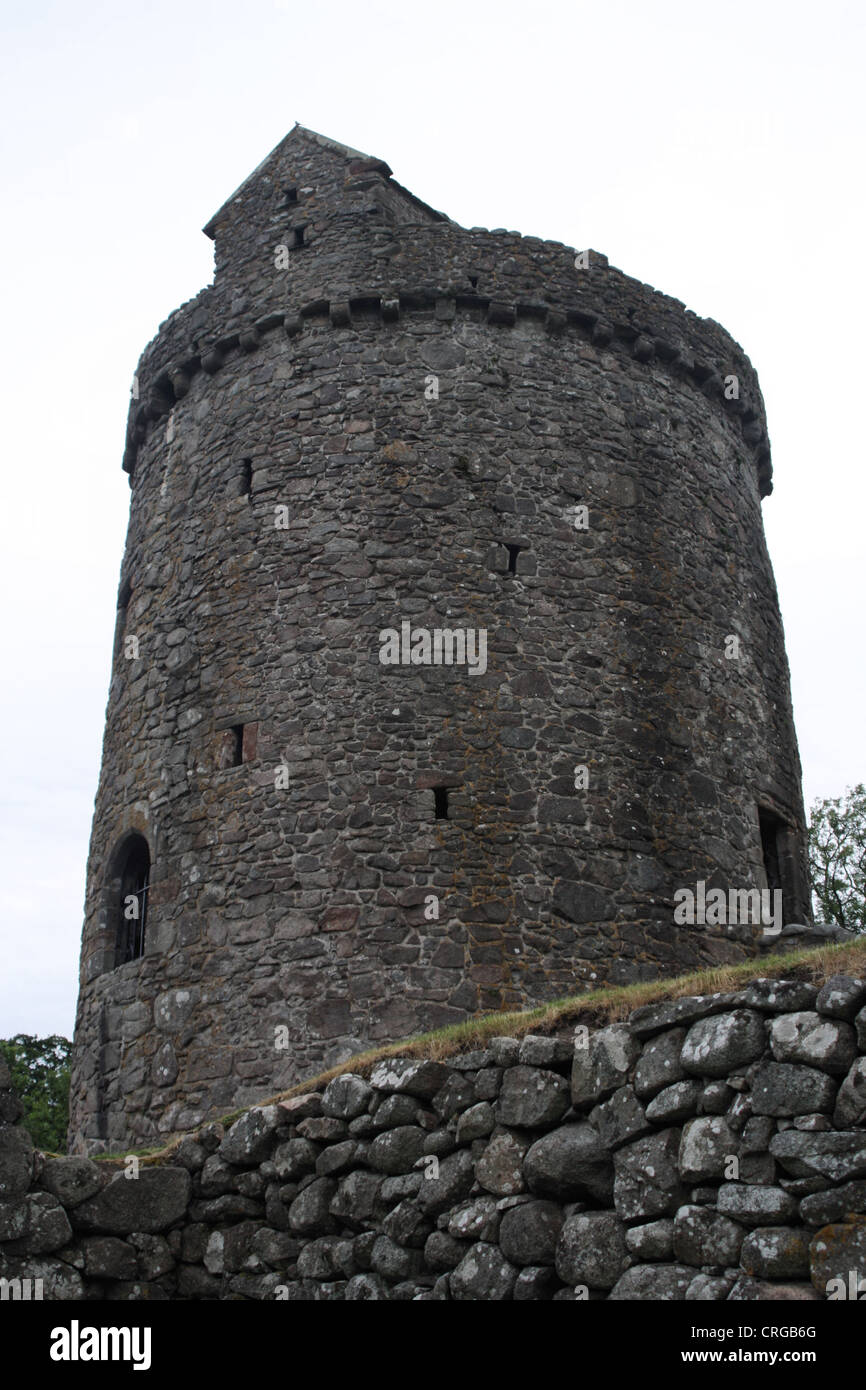 Orchardton Tower in Dumfries and Galloway Stock Photo - Alamy