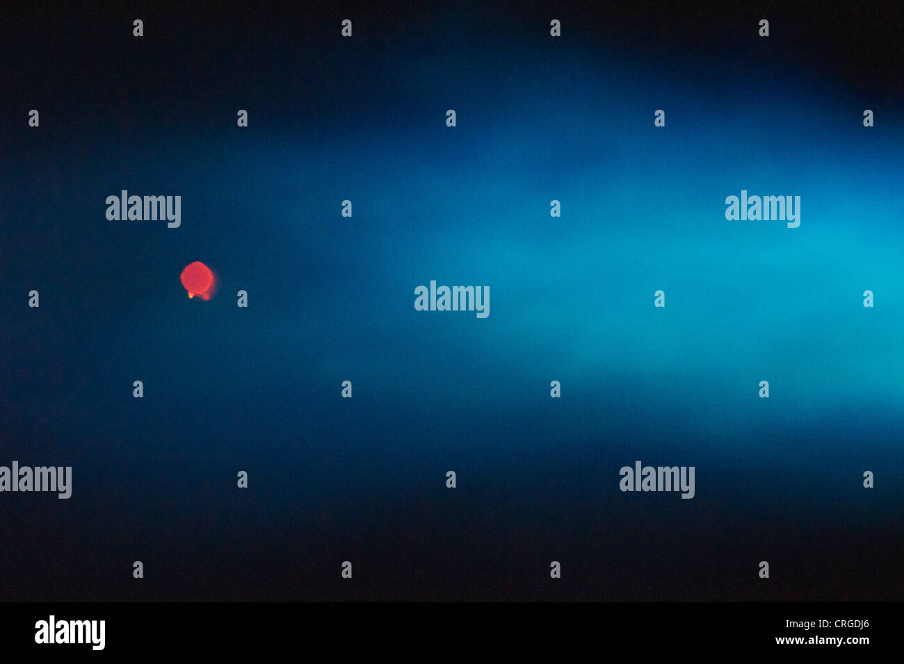 Glowing ember in the heat of a blue butane gas flame Stock Photo - Alamy