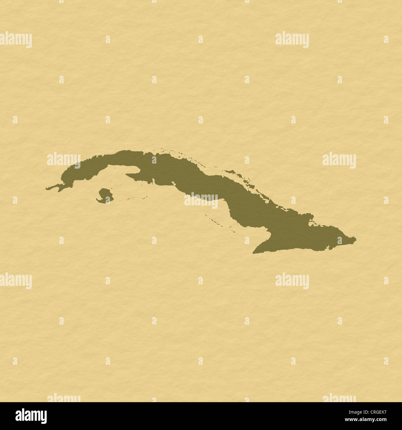 Political map of Cuba with the several provinces Stock Photo - Alamy
