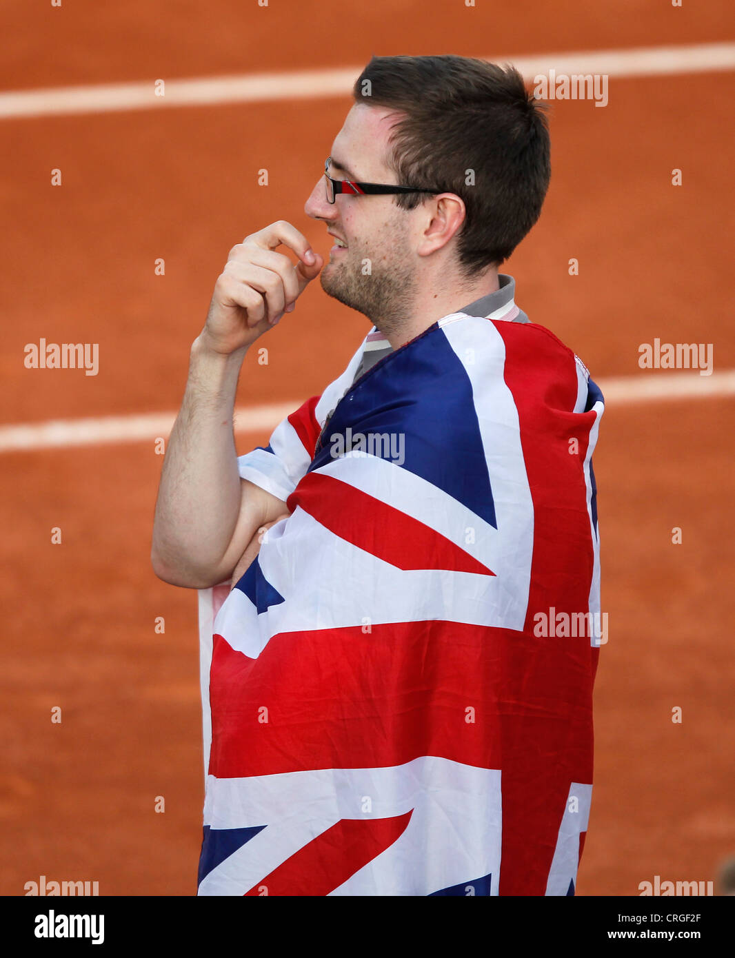 Wrapped in union jack flags hi-res stock photography and images - Alamy