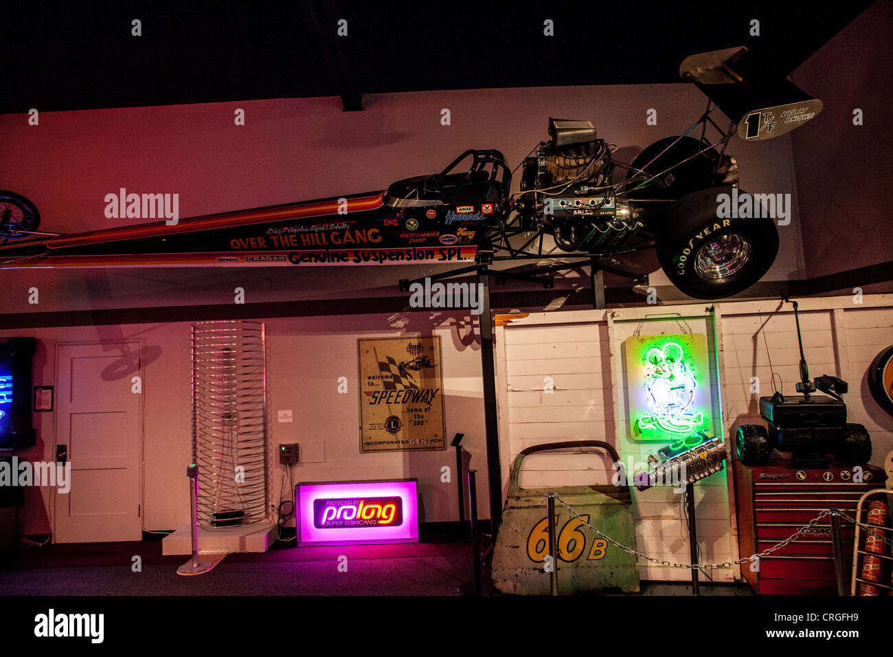 The Hot Rods, Dragsters, sports cars and land speed record cars at the ...