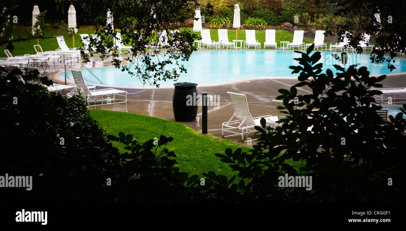 Meadwood Resort and Spa swimming pool Stock Photo - Alamy