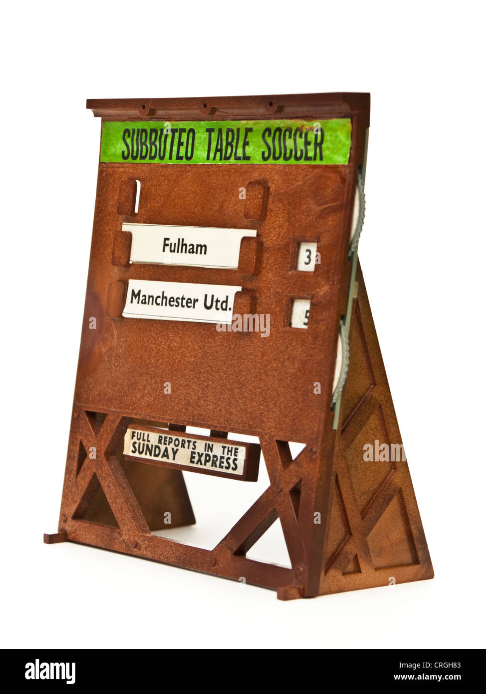 Football soccer score scoreboard hi-res stock photography and images ...