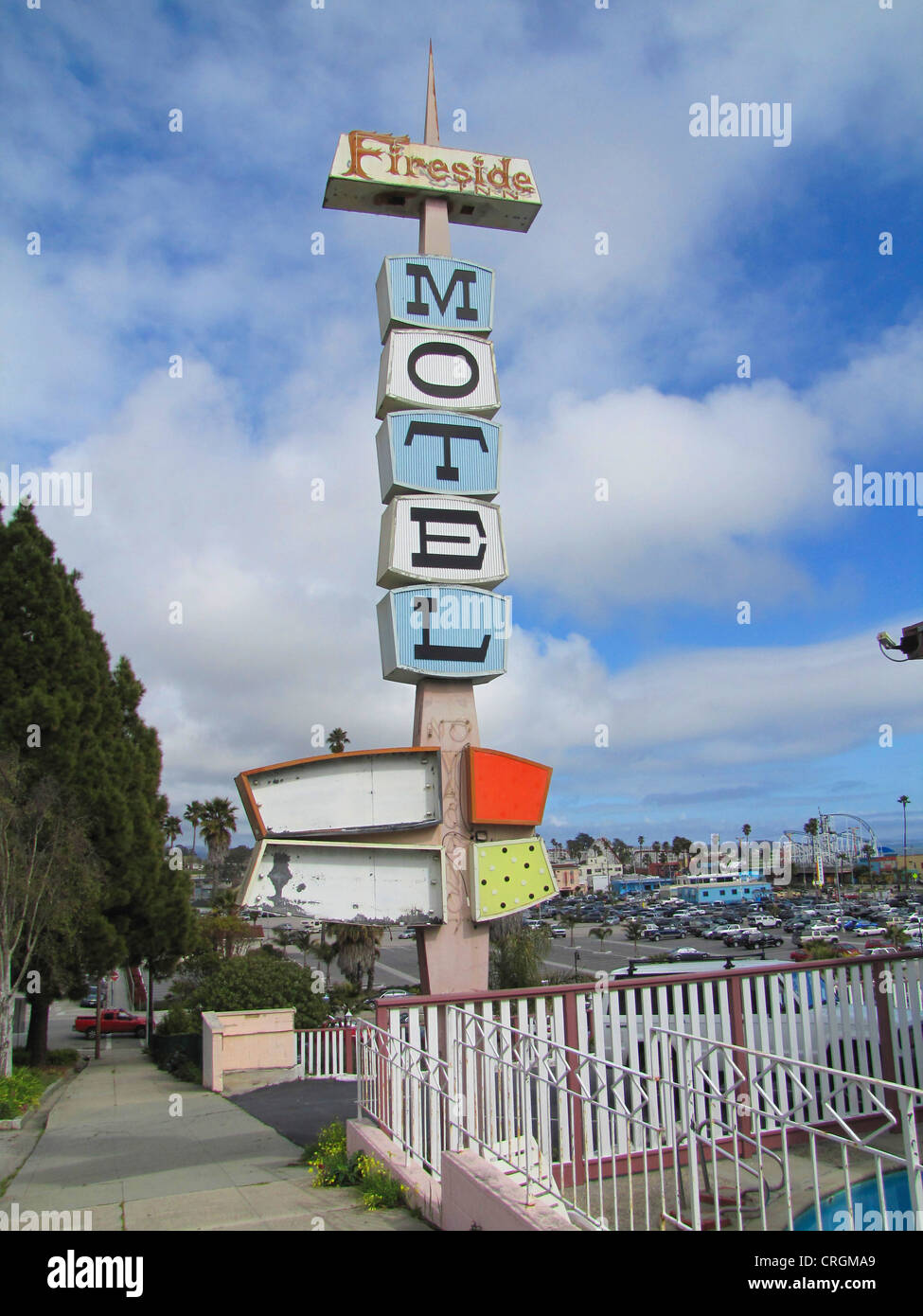 California motel hi-res stock photography and images - Alamy