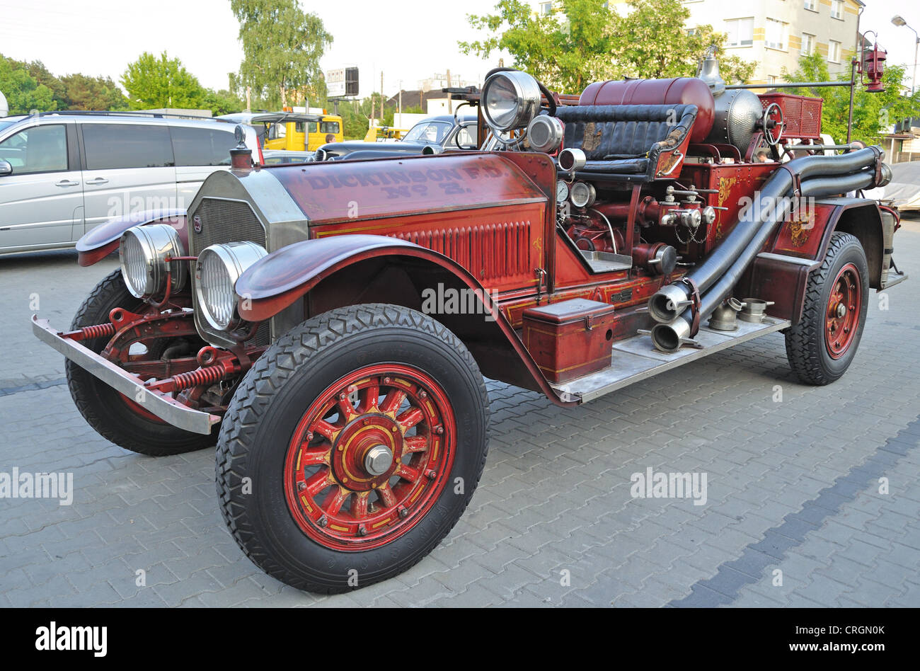 Restored fire truck hi-res stock photography and images - Alamy