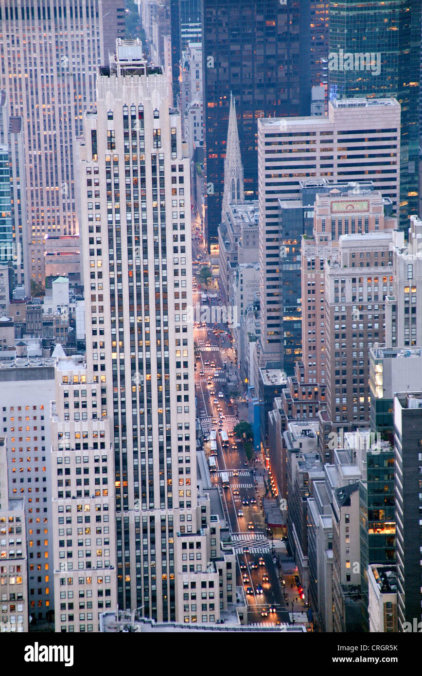 Birds Eye View Of New York City High Resolution Stock Photography and ...