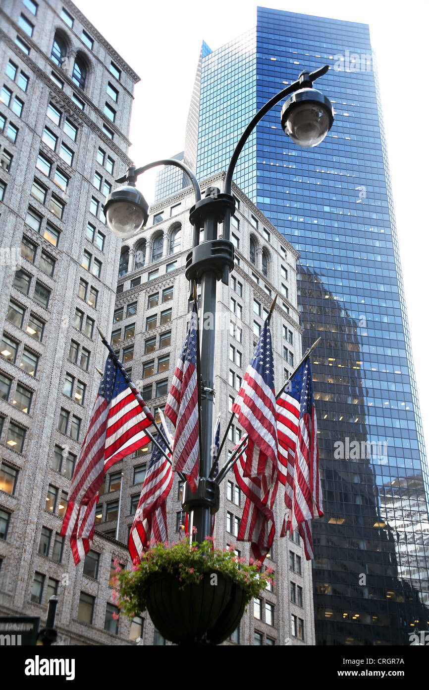 Flags on buildings hi-res stock photography and images - Alamy