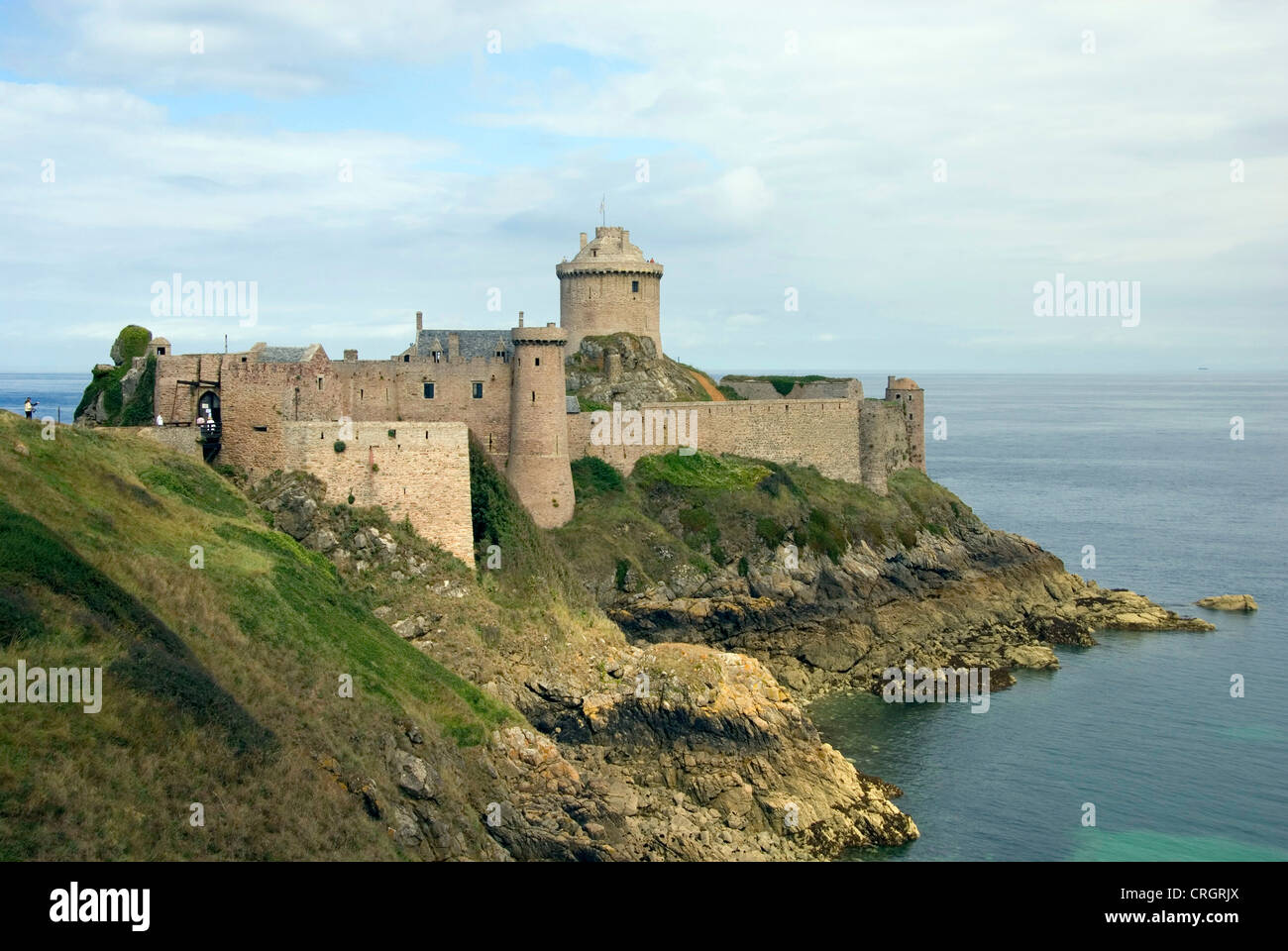 Cote d'Emeraude, Fort la Latte, France, Brittany Stock Photo - Alamy