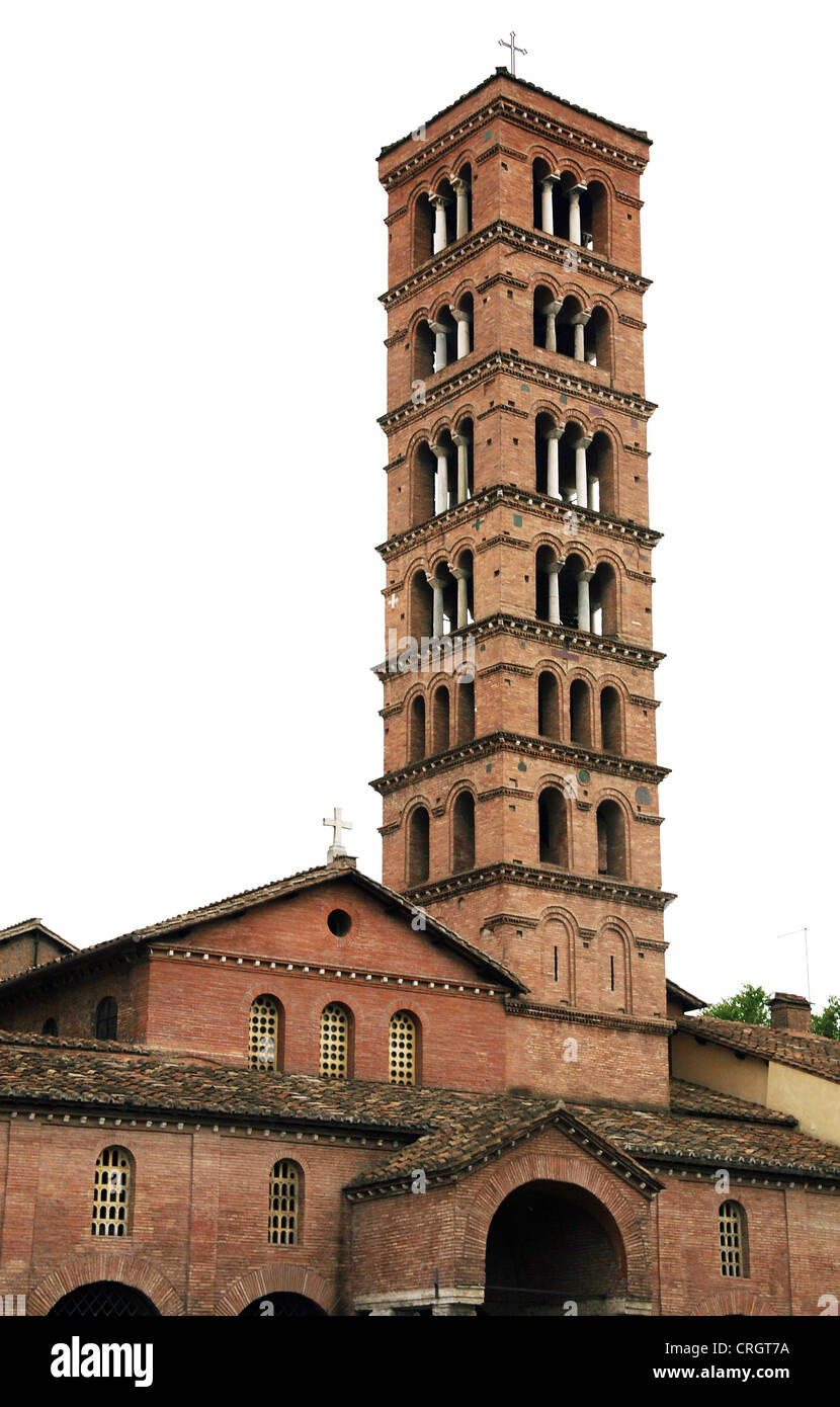 Church steeple buildings in rome hi-res stock photography and images ...
