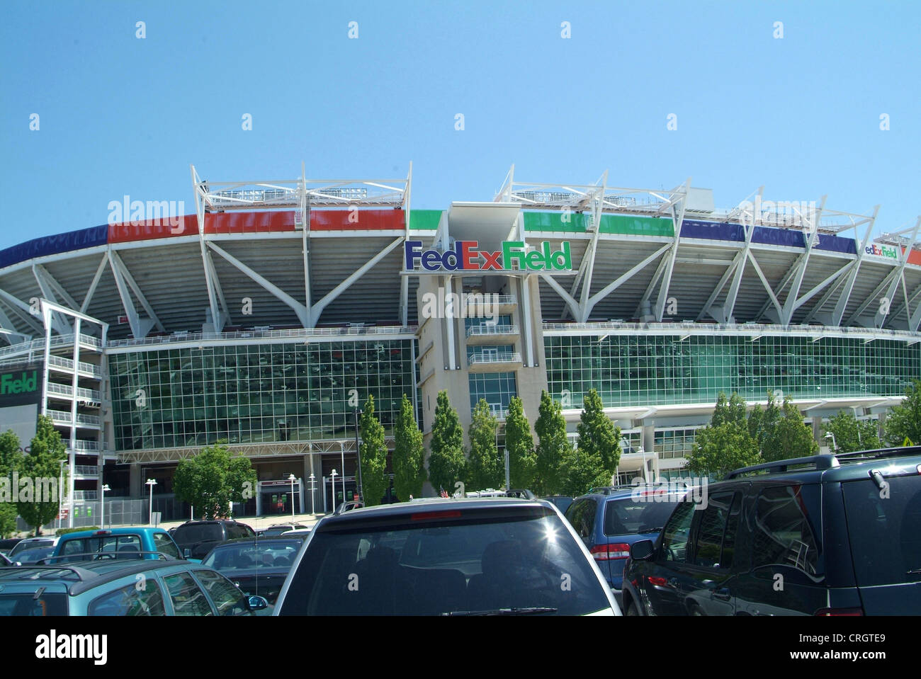 Washington Redskins stadium Fedex Field in Landover, Md Stock Photo - Alamy