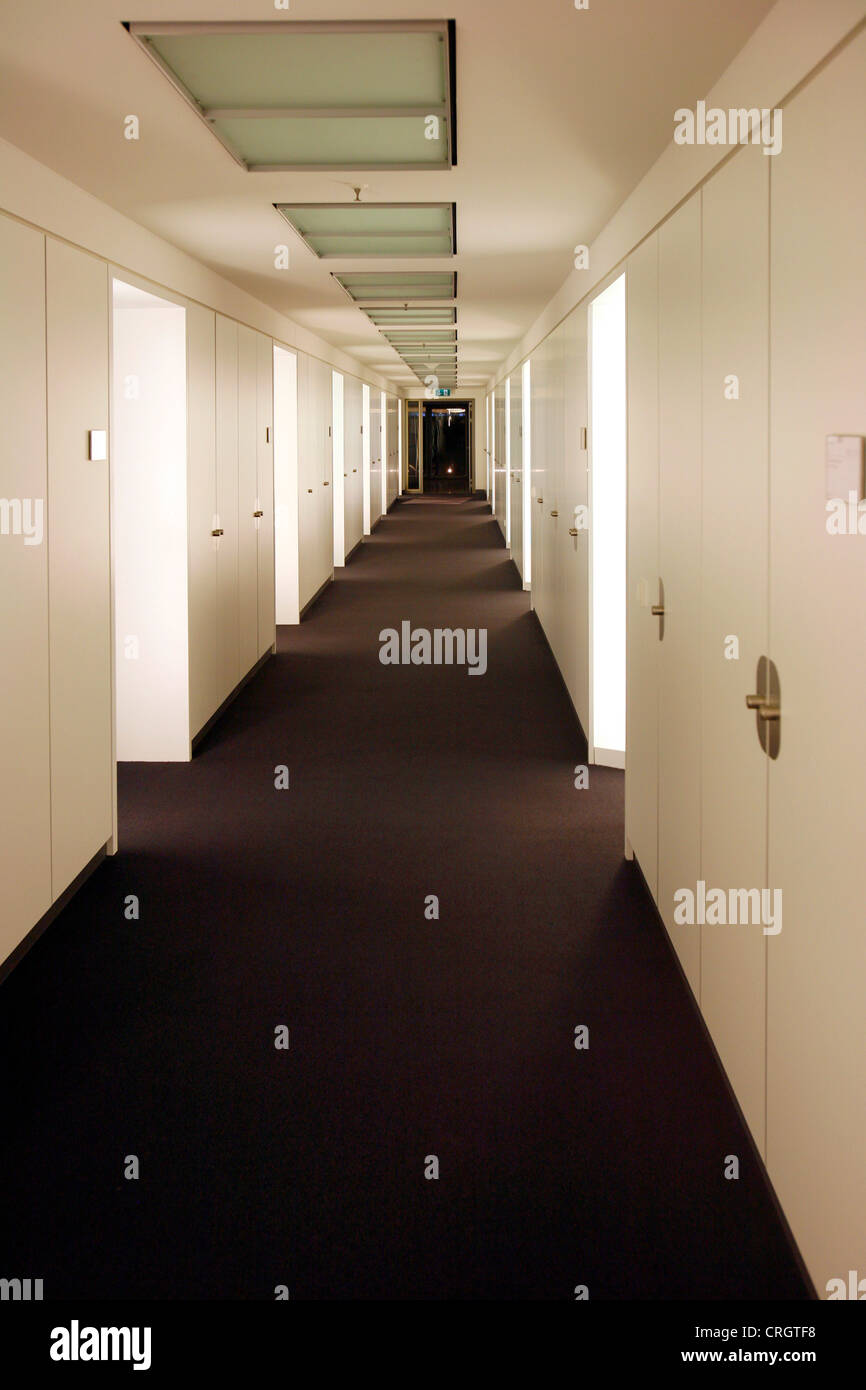 corridor in an office building Stock Photo - Alamy