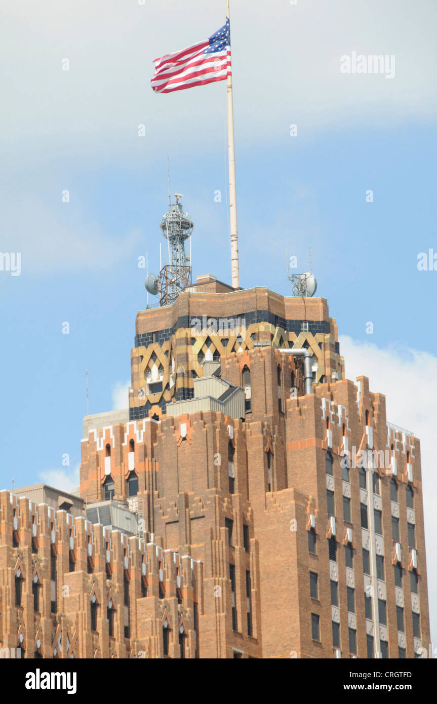 American flag flies hi-res stock photography and images - Alamy