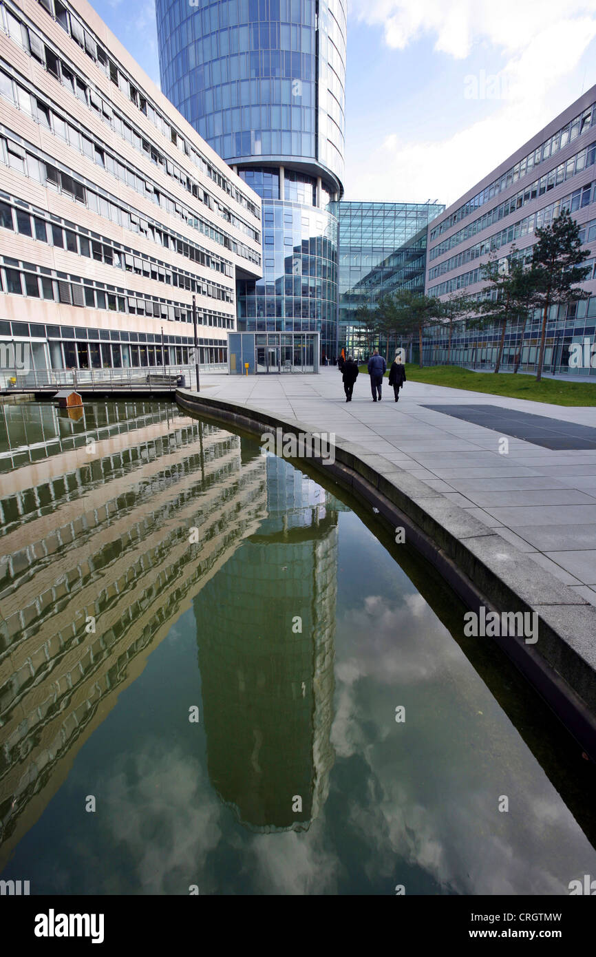 Courtyard at cologne triangle hi-res stock photography and images - Alamy