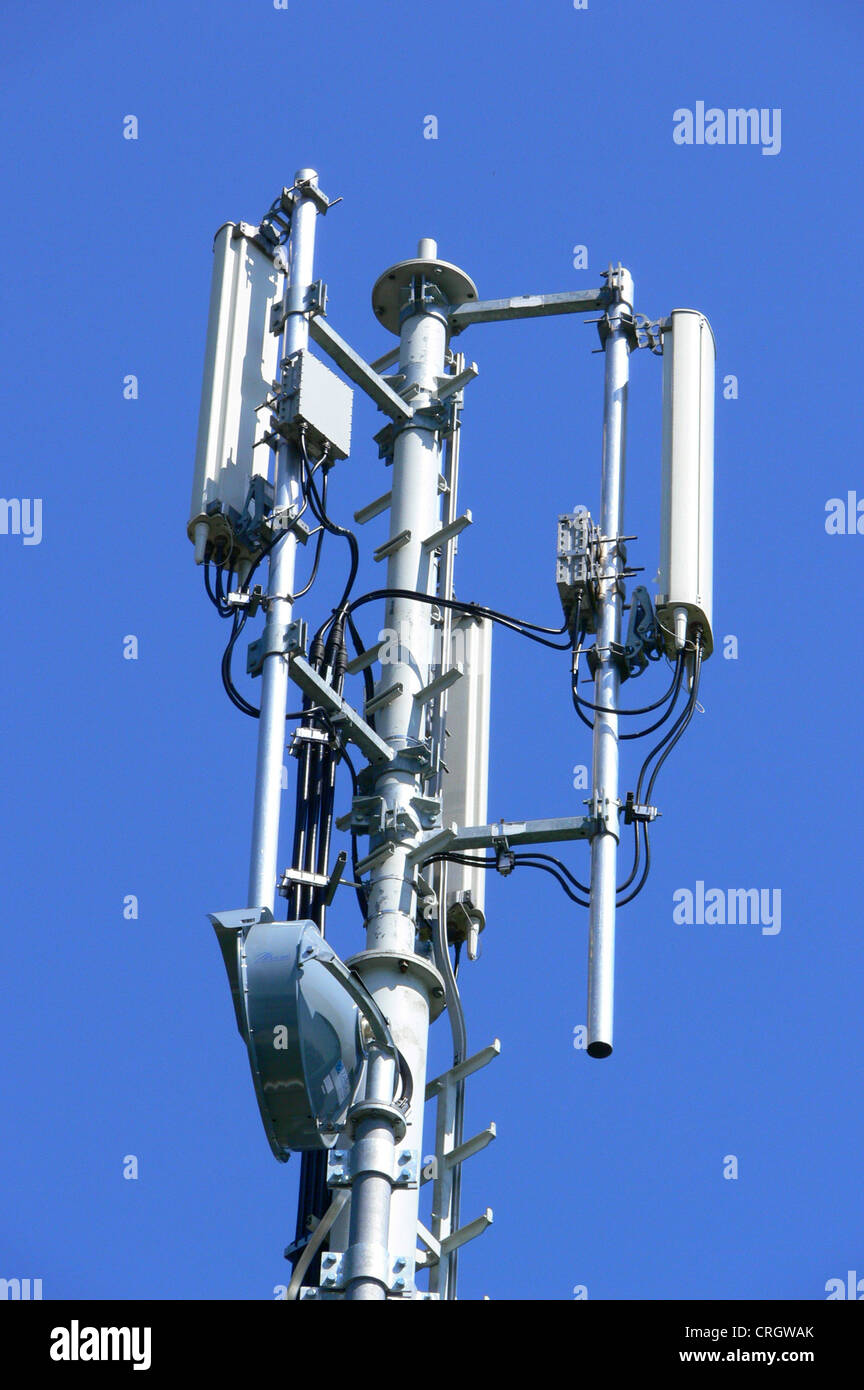 mobile network transmission mast Stock Photo - Alamy