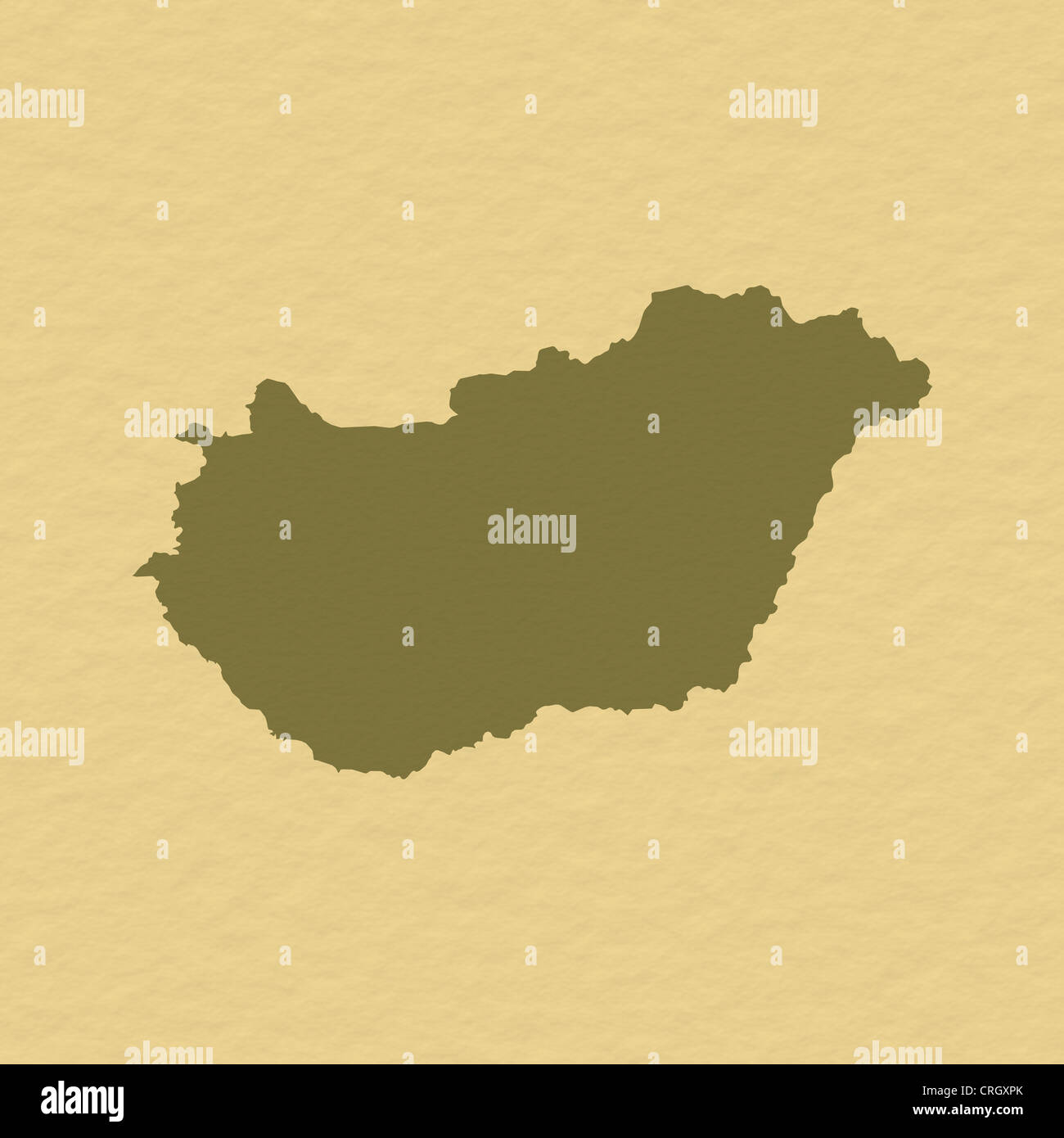 Political map of Hungary with the several counties Stock Photo - Alamy