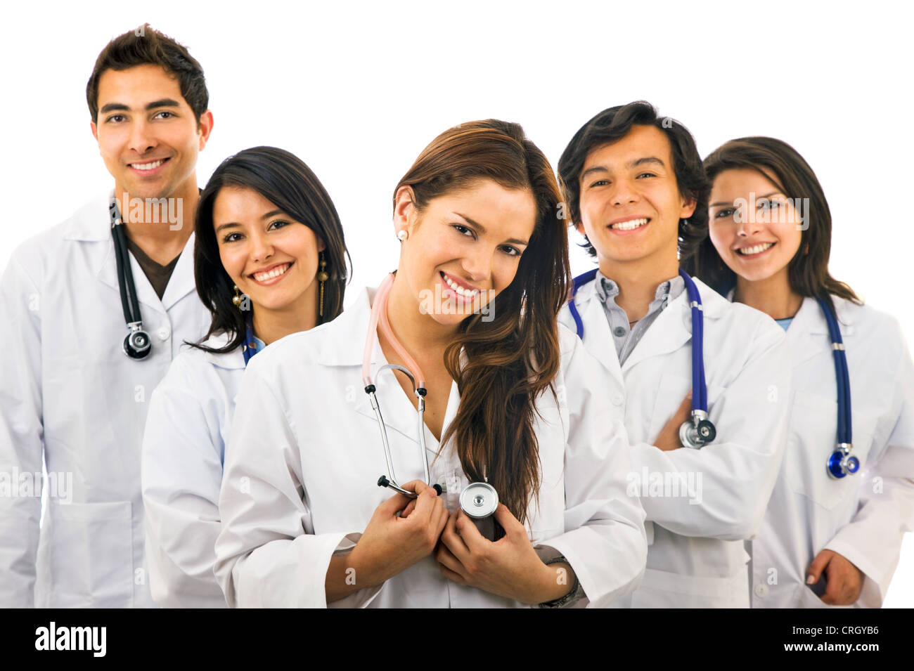 Cut out male female doctors hi-res stock photography and images - Alamy