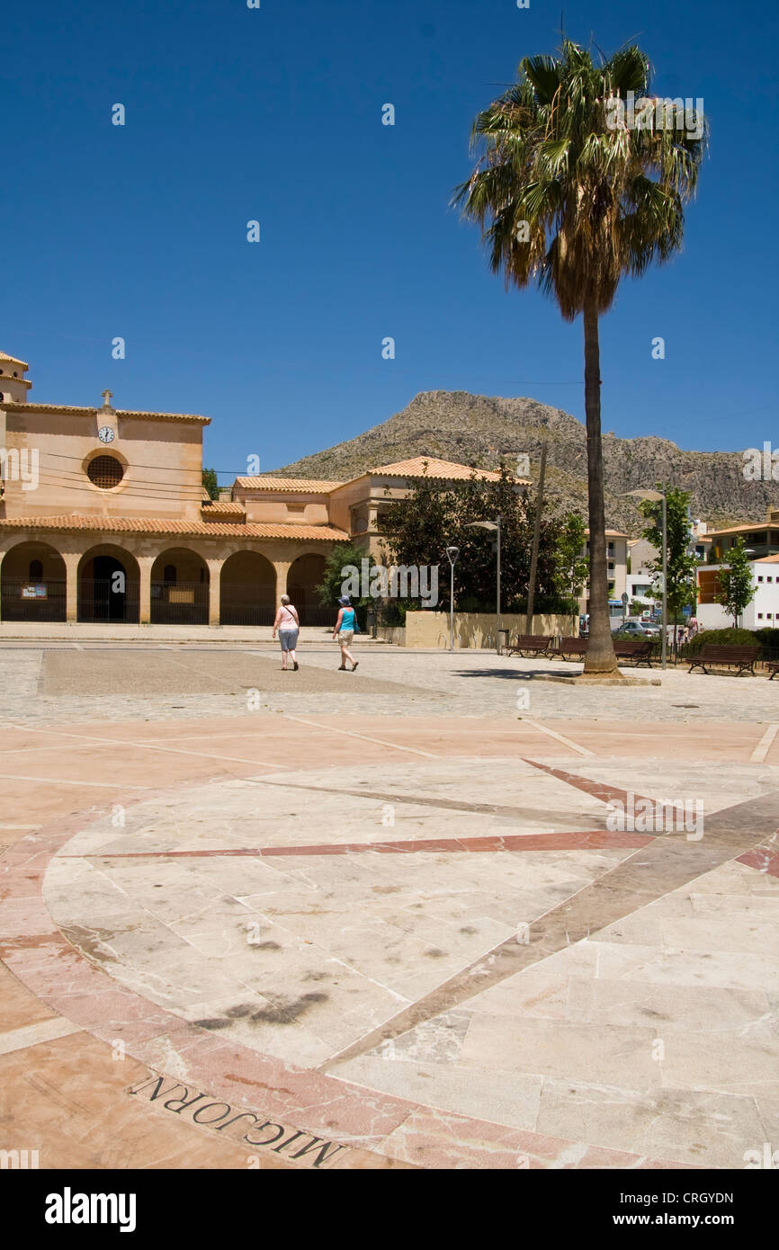 Puerto Pollensa Town Square High Resolution Stock Photography and ...