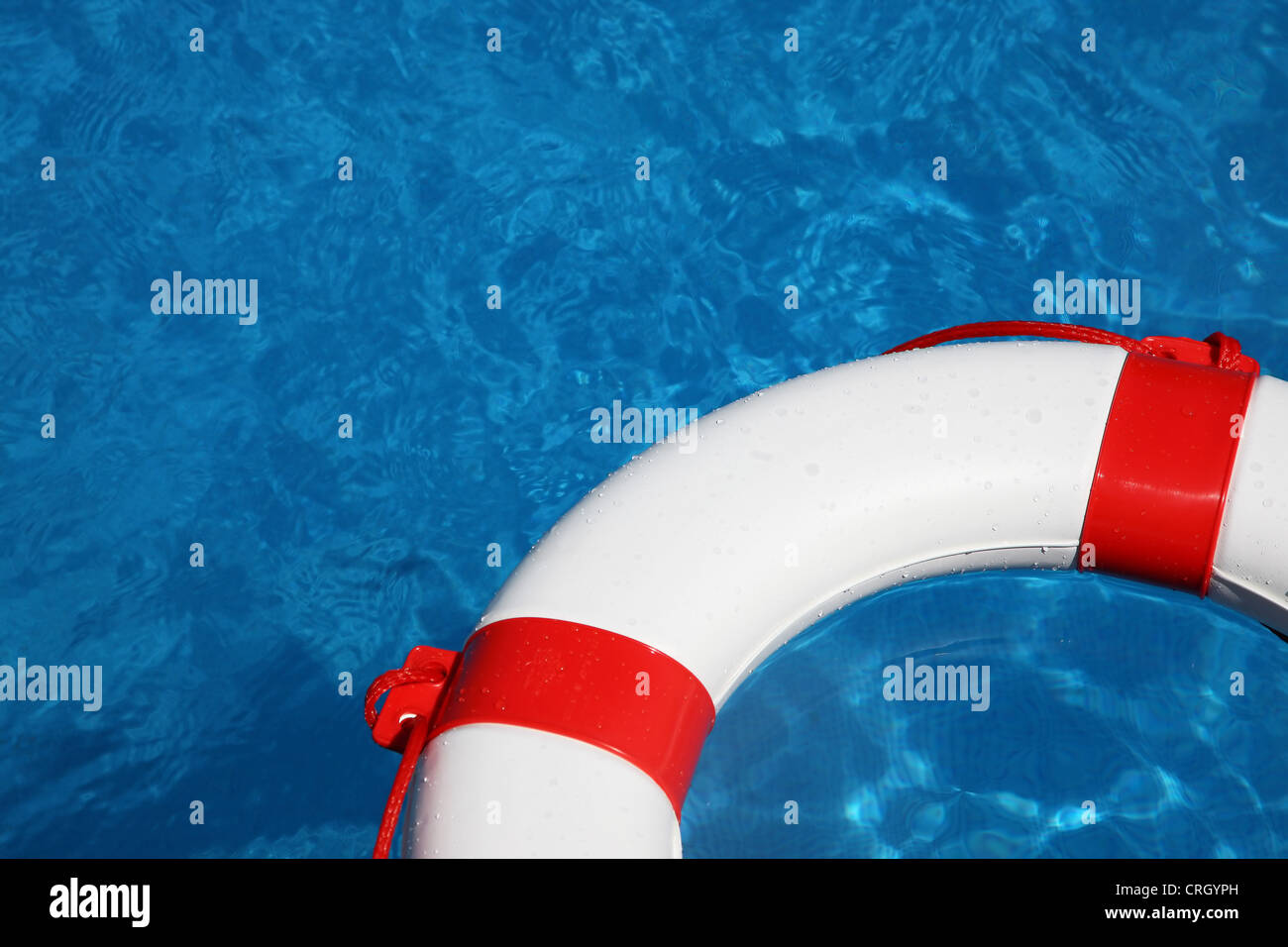 Life savers pool blue water hi-res stock photography and images - Alamy