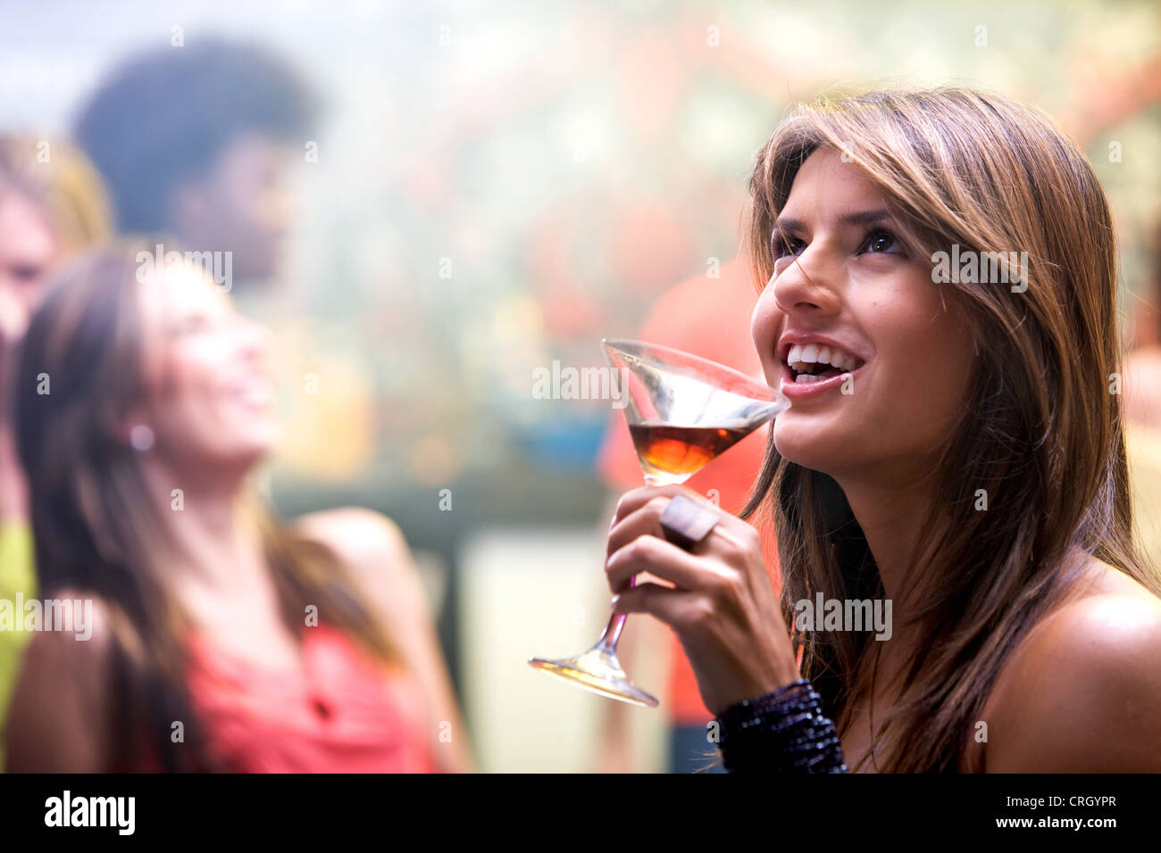 People in a nightclub hi-res stock photography and images - Alamy