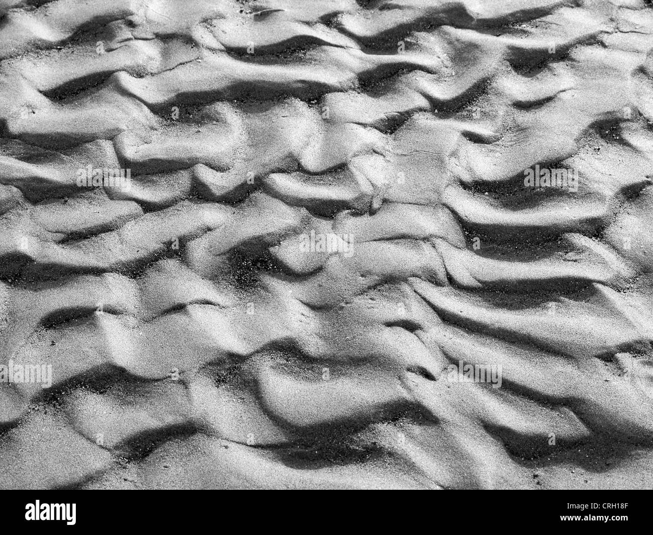 Wave patterns in sand hi-res stock photography and images - Alamy