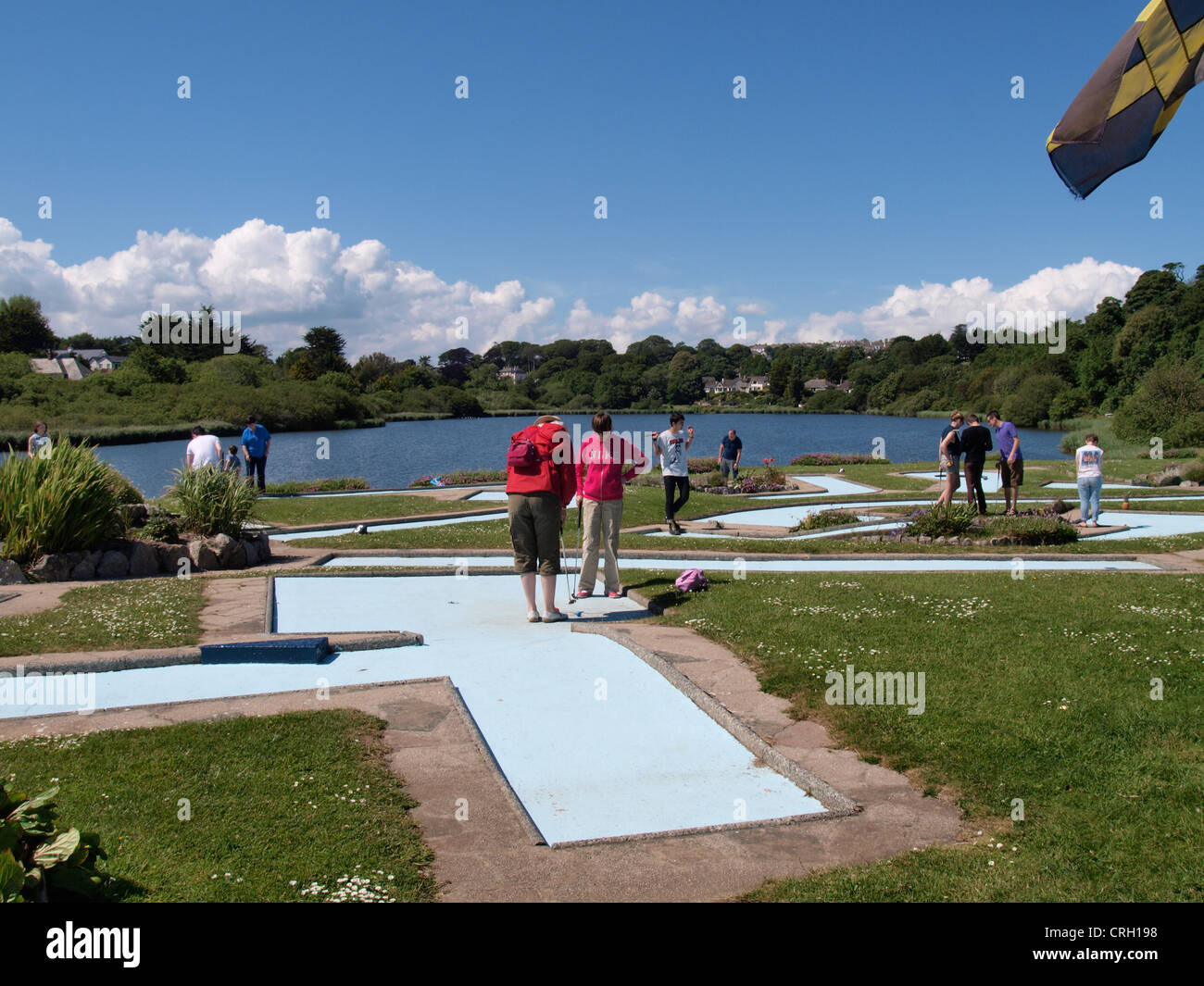 Cornwall golf hi-res stock photography and images - Alamy