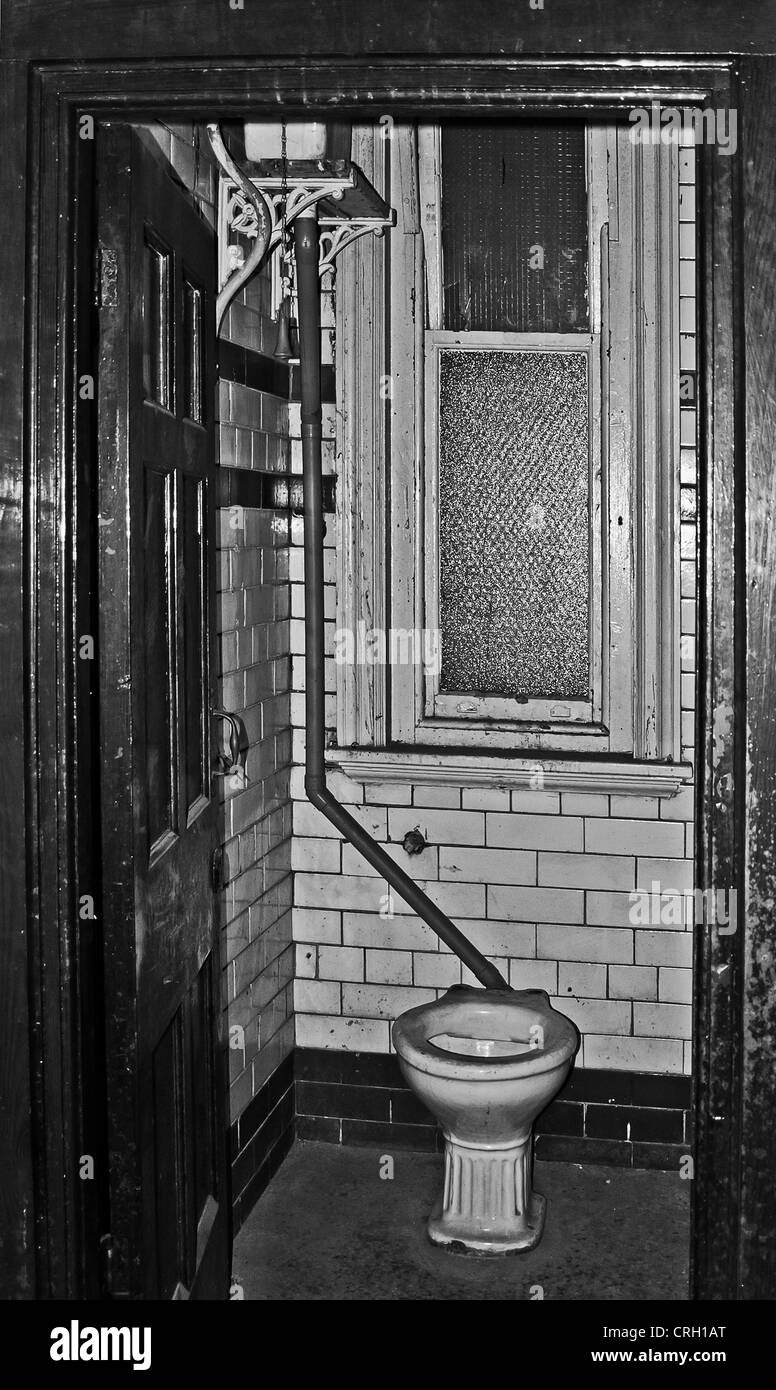 The Olde Toilet Stock Photo - Alamy