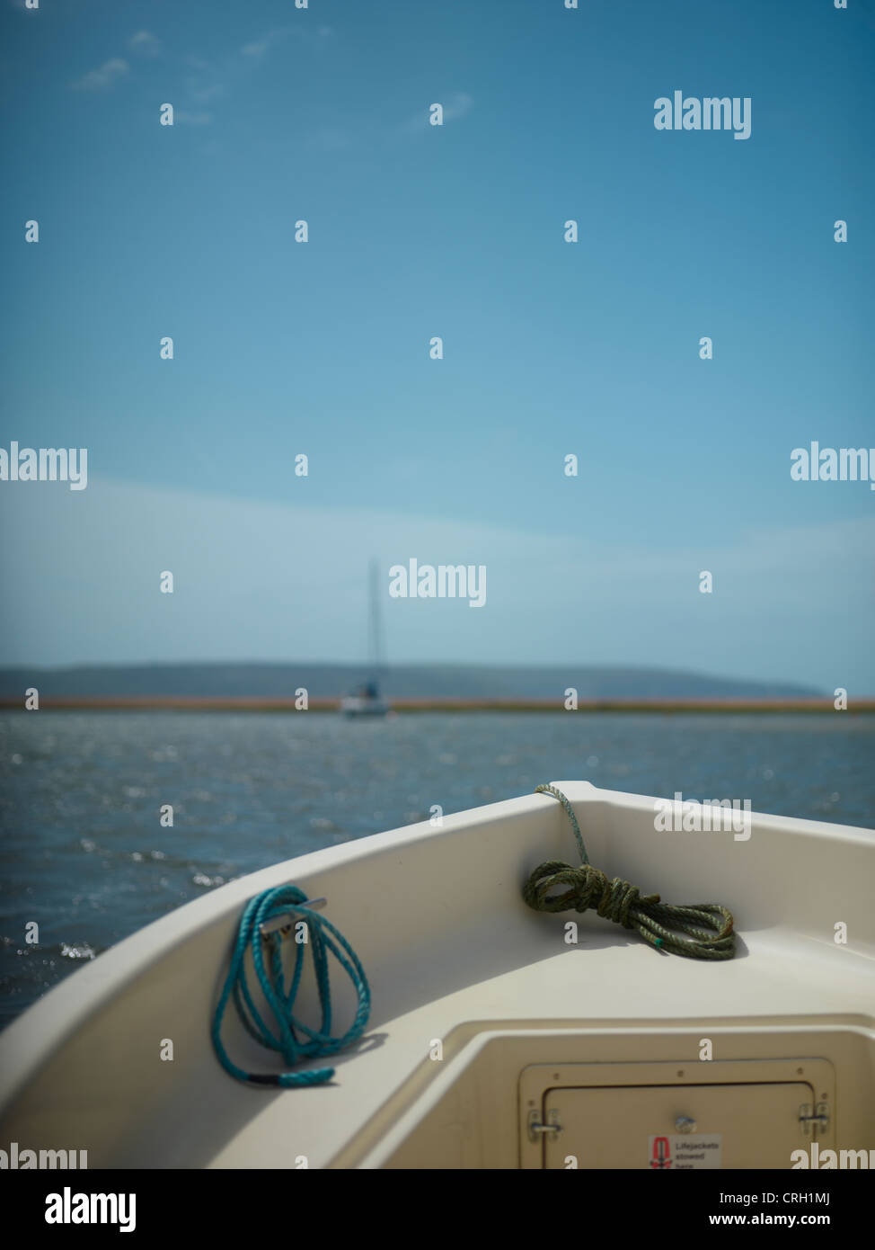A boat on a sunny day Stock Photo - Alamy