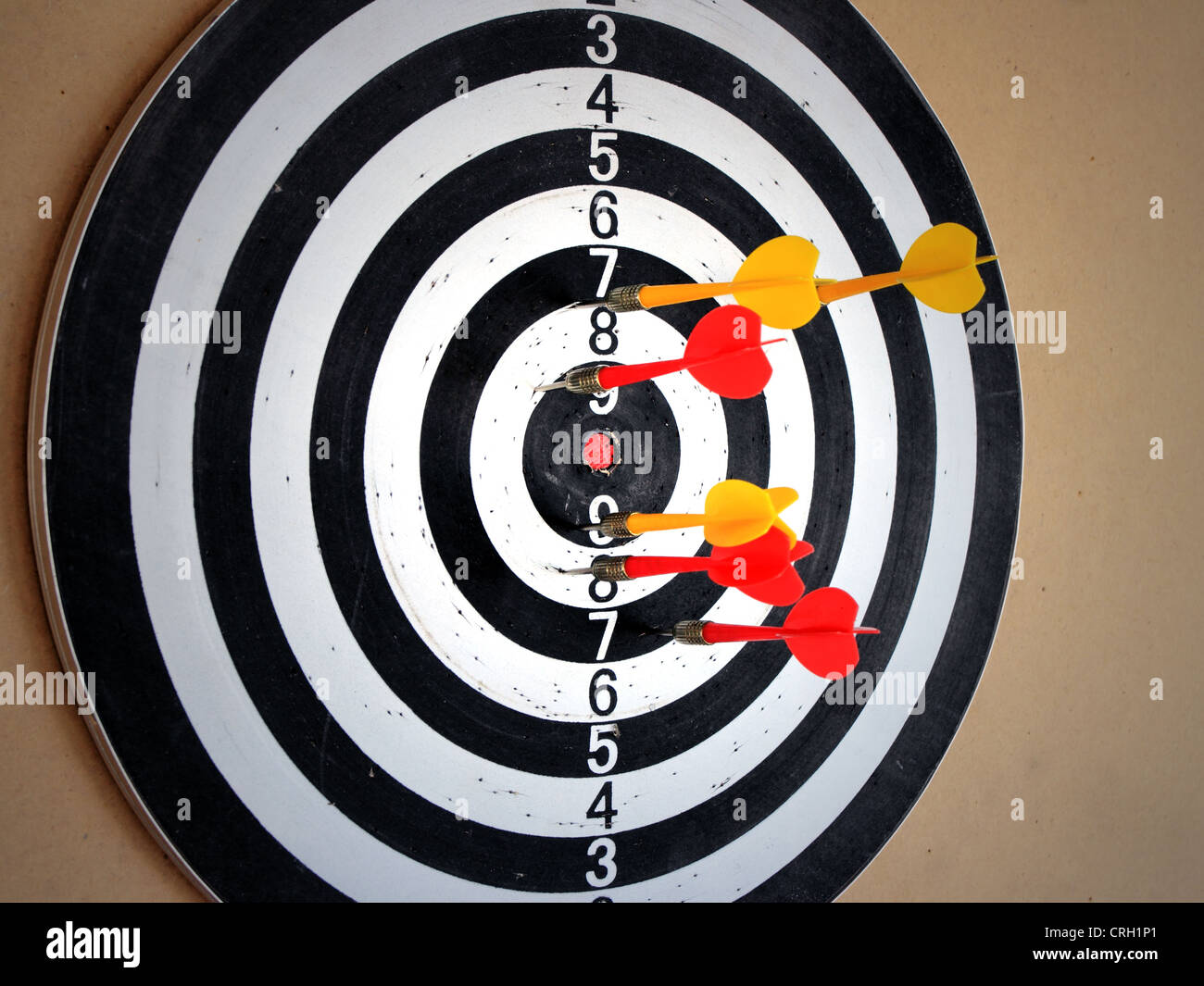 Target dartboard score accuracy hi-res stock photography and images - Alamy