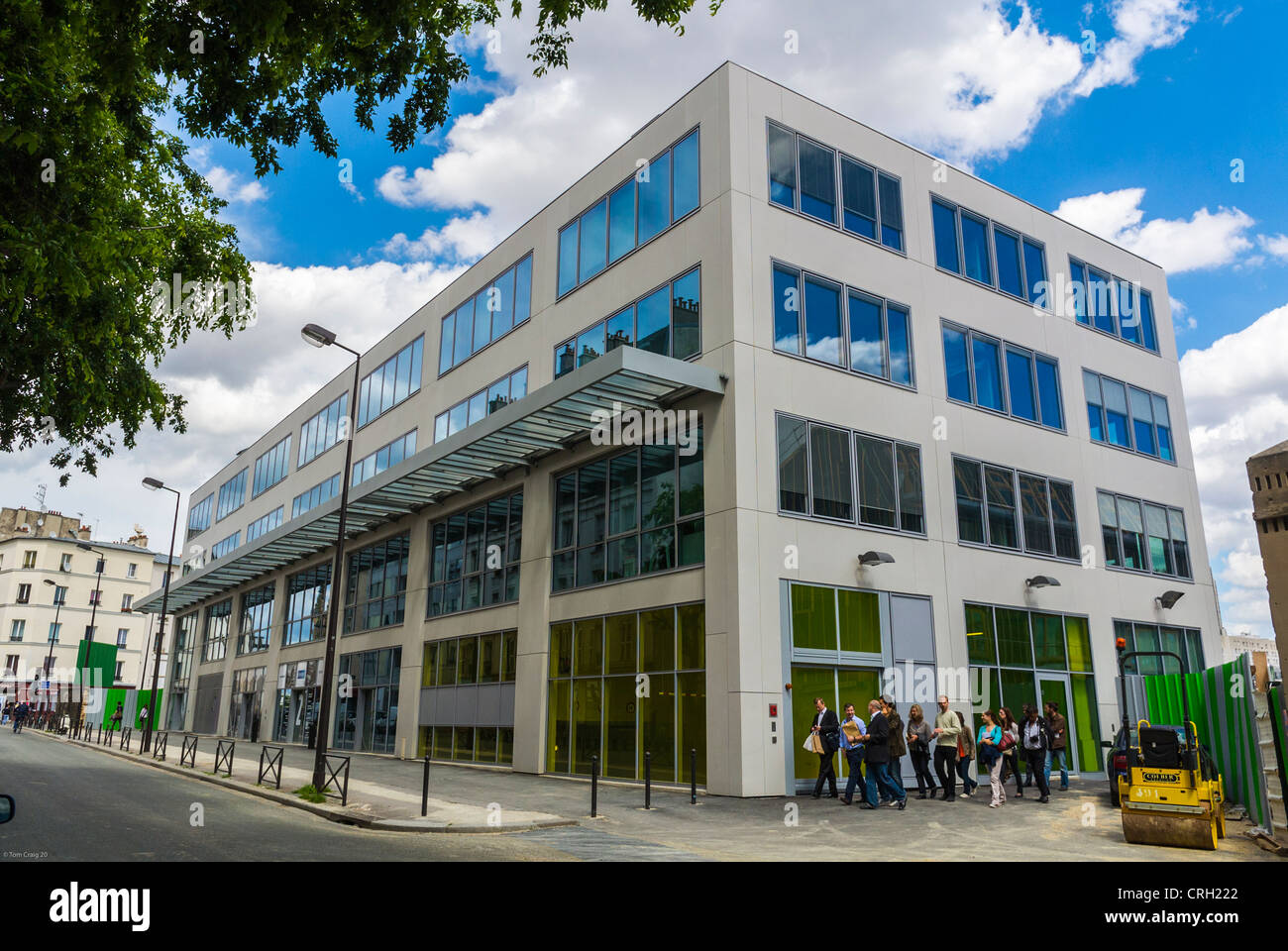 Paris, France, New Sustainable Green office Building, "Green One - ZAC ...