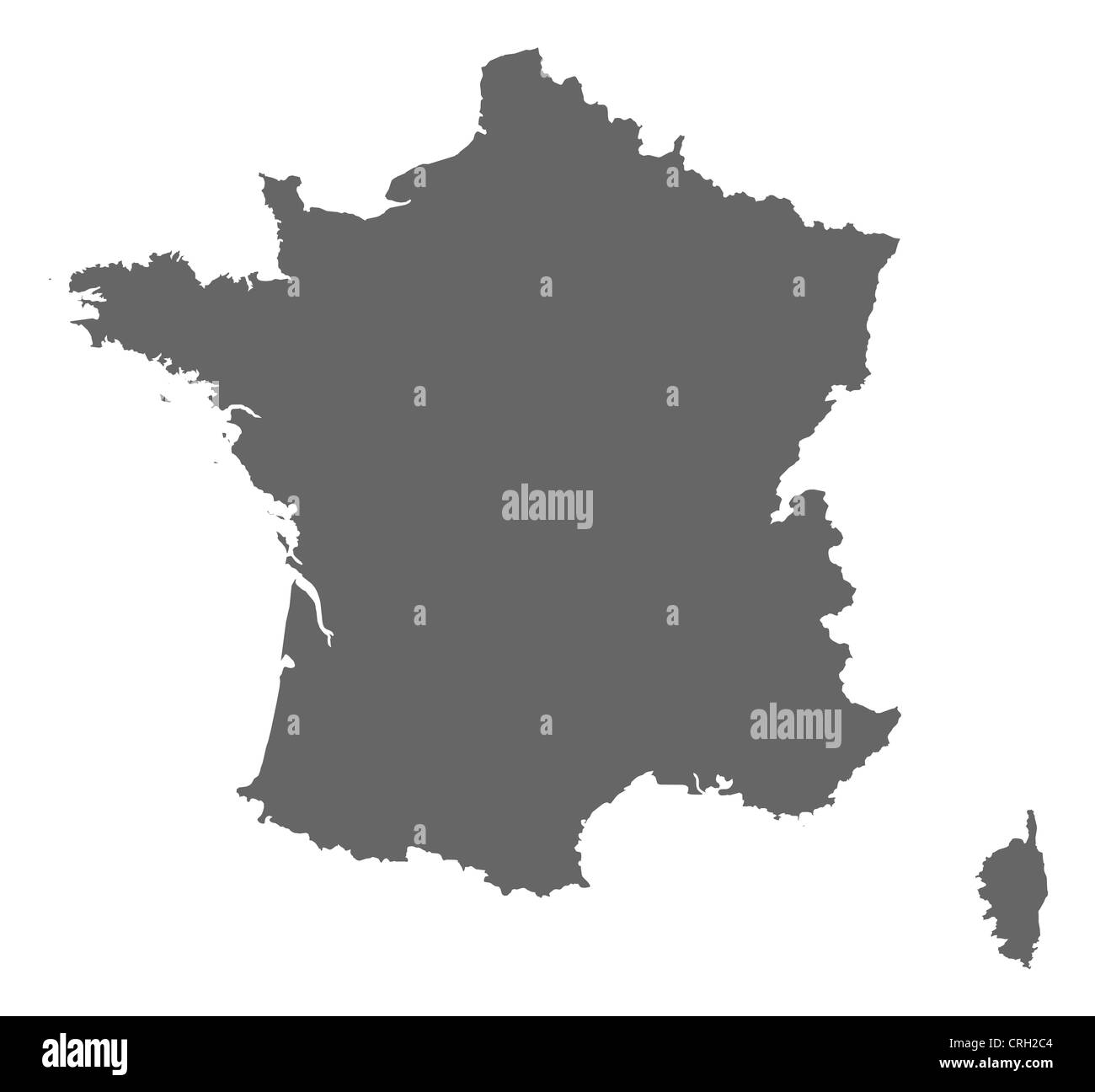 Map of france colourful Black and White Stock Photos & Images - Alamy