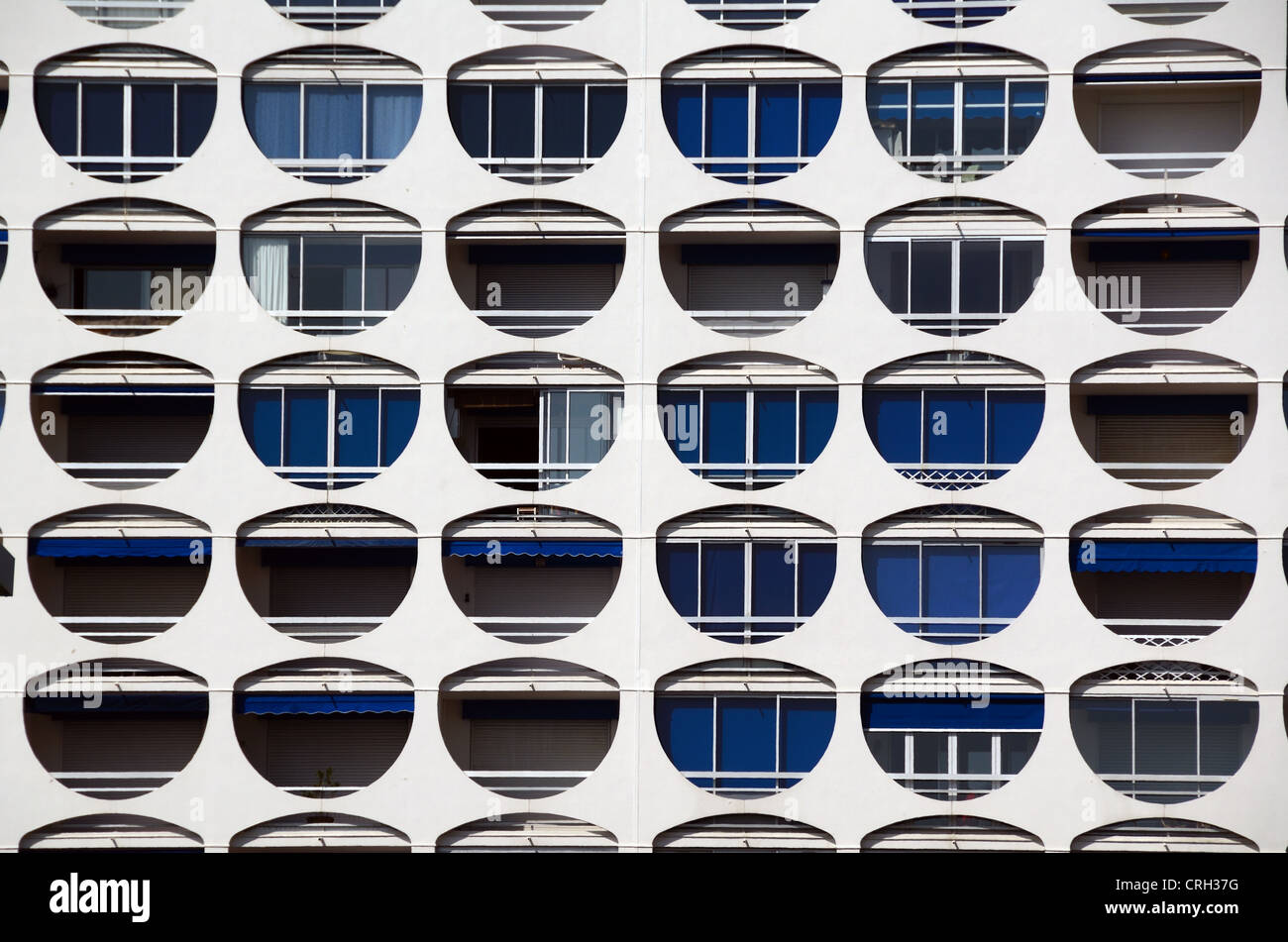 Facade and round windows hi-res stock photography and images - Alamy