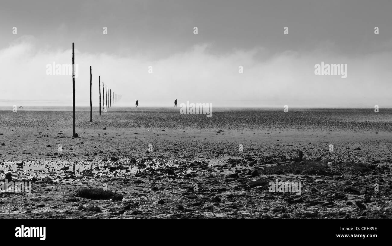 Figures shown Black and White Stock Photos & Images - Alamy